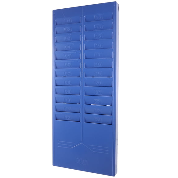 PTOOTP Multi-Function Plastic Time Card Holder Wall Mountable for Home ...