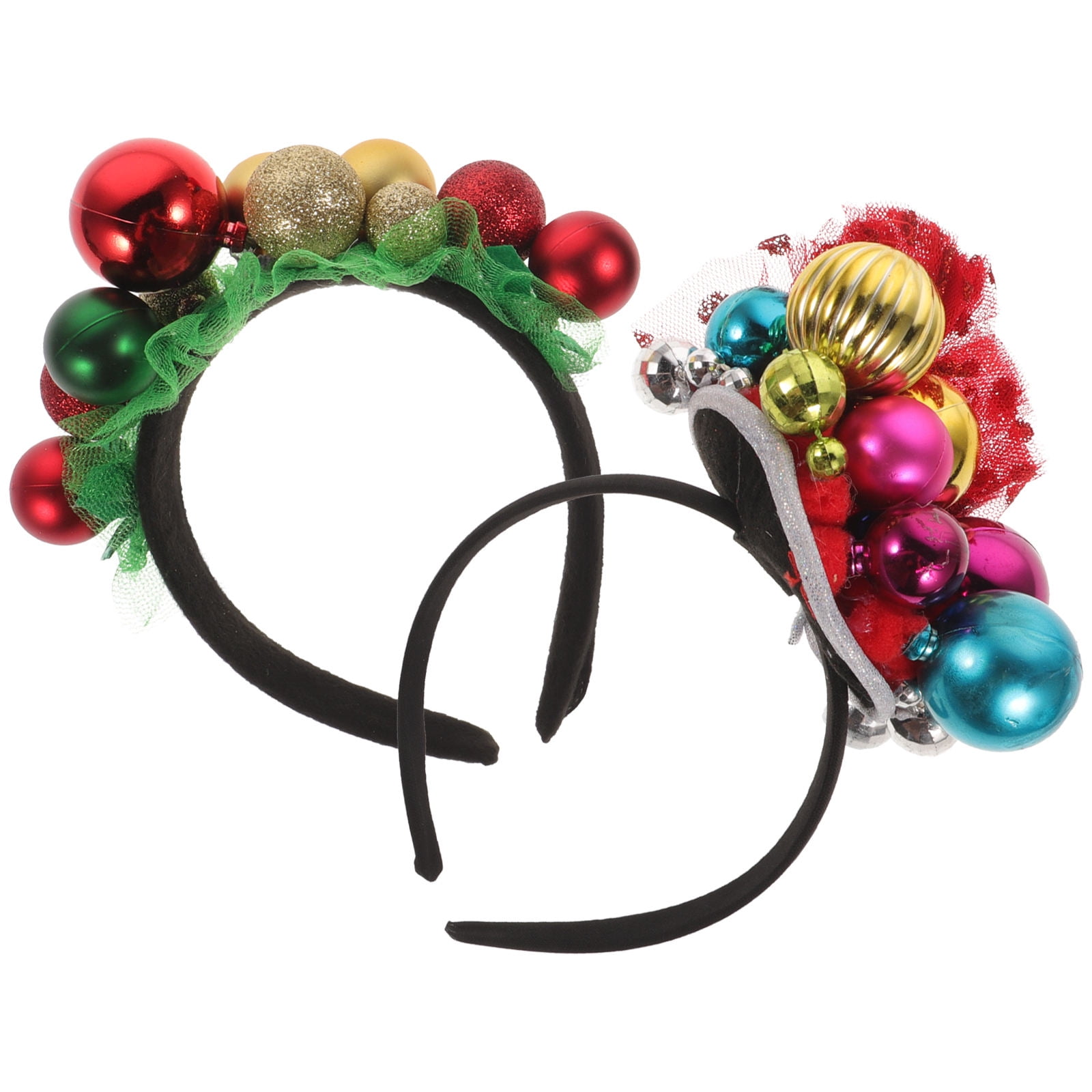 PTOOTP Holiday Hairband Bell Shape and Bow Shape Assorted Color for ...