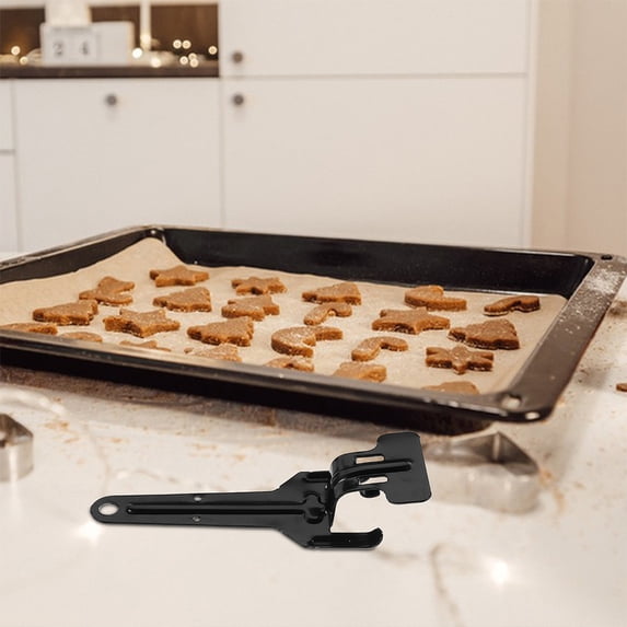 PTOOTP Black Metal Plated Hot Plate Dish Pan Gripper for Easy Handling ...