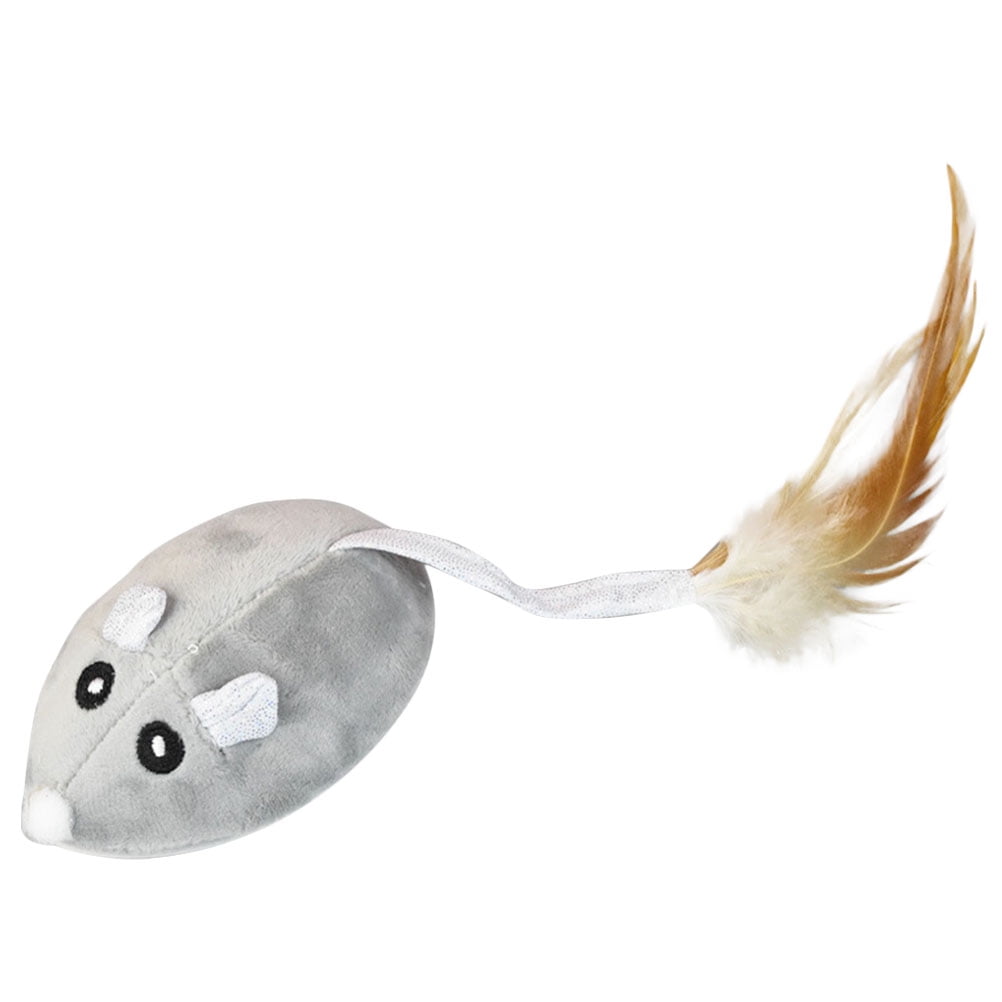 PTOOTP Realistic Mouse Cat Toy Grey ABS Cat Toy 1Set - Walmart.com
