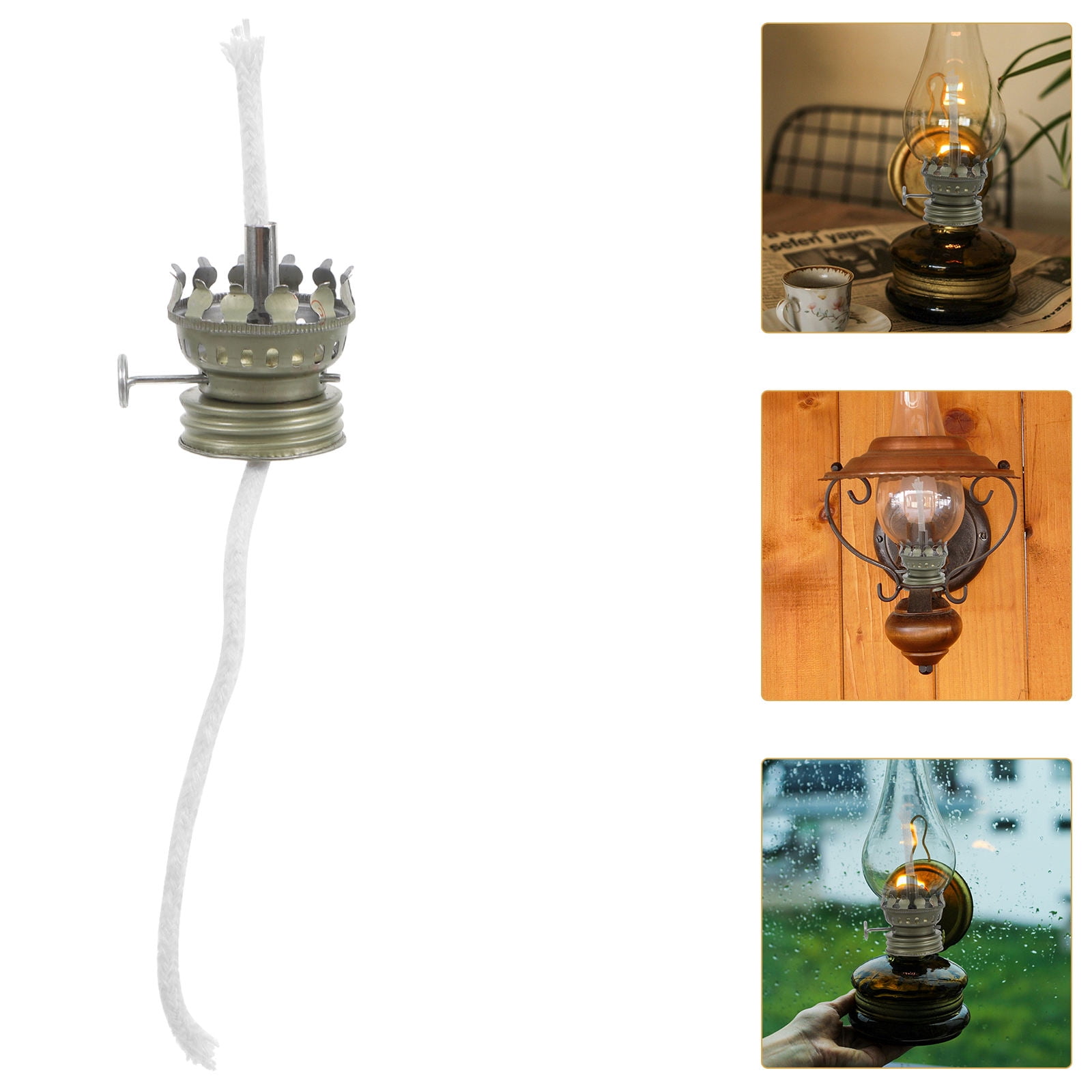 PTOOTP Kerosene Lamp Dimmer in Silver for Adults with Lighting Control ...