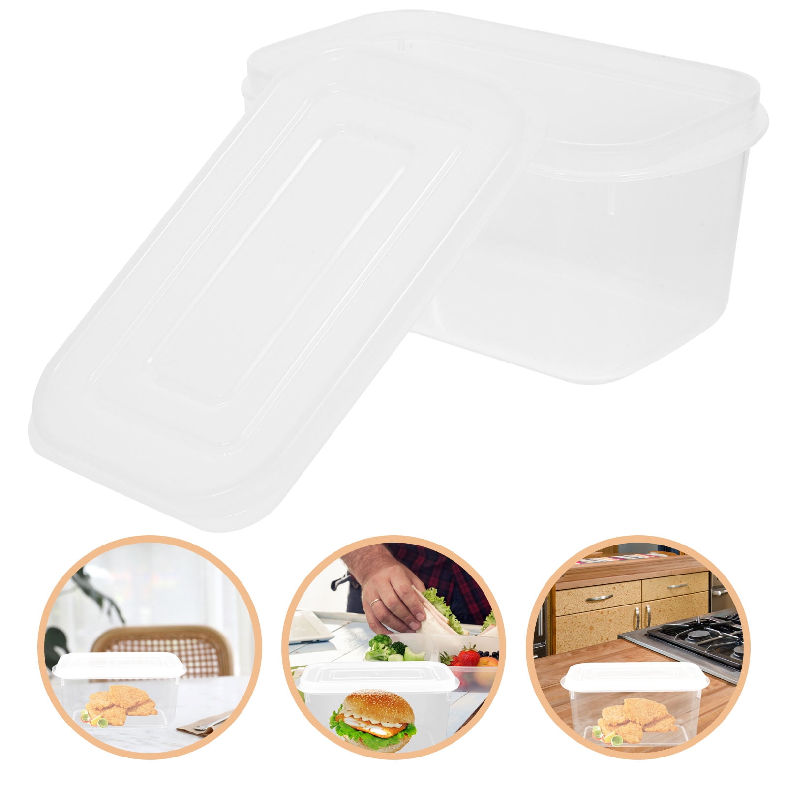 PTOOTP Ginger Storage Container Multi-functional PP Food Lunch Packing ...