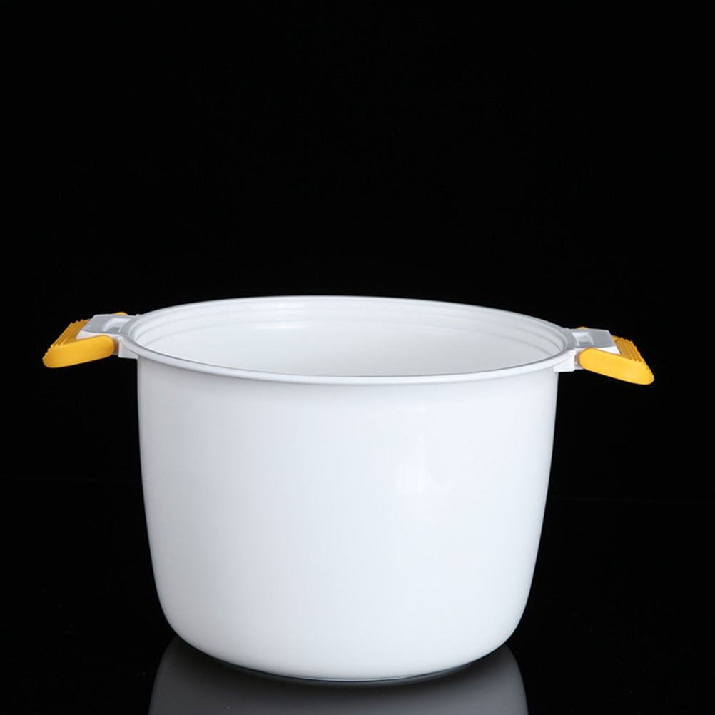 PTOOTP Microwave Rice Cooker for Kitchen Use Made of Plastic Yellow ...