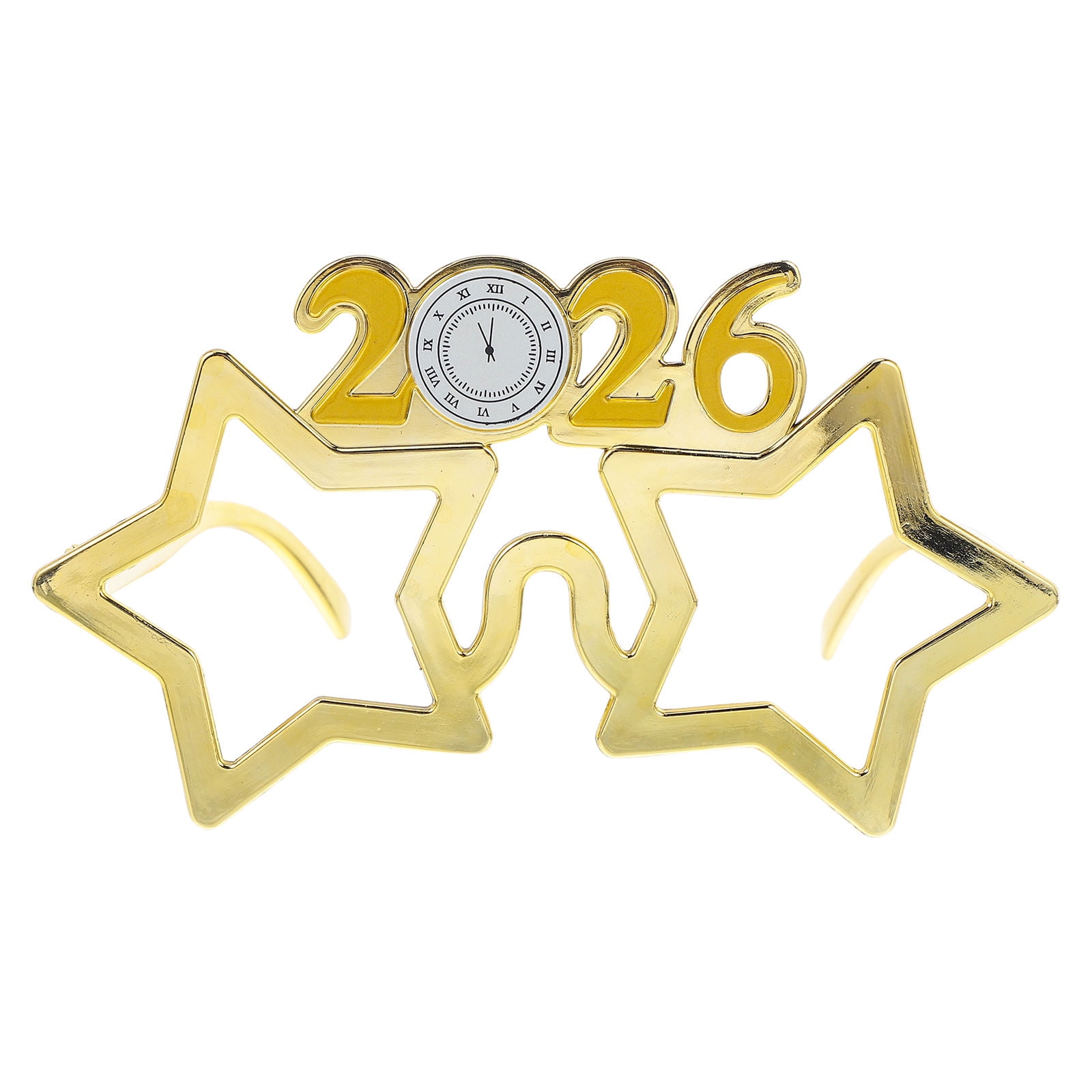 PTOOTP New Year Party Eyeglasses Creative Design Number 2026 Frame ...