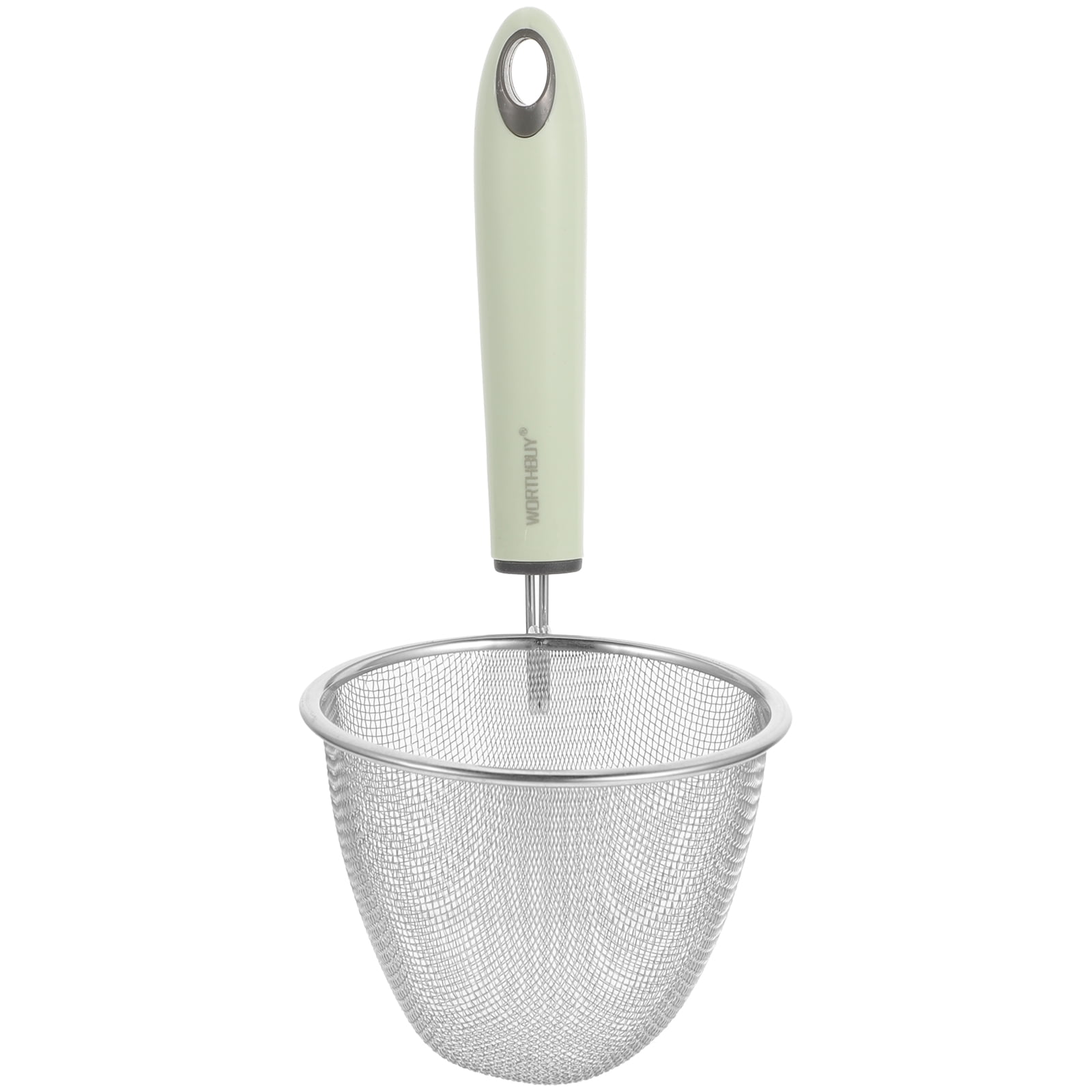 PTOOTP Pasta Scoop Stainless Steel Noodle Strainer Spoon Silver 1Set ...