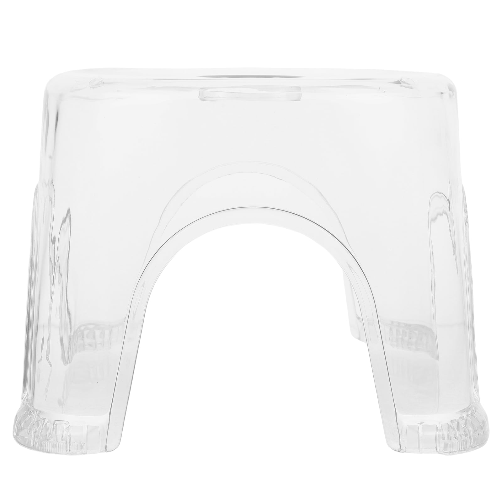 PTOOTP Portable Shower Stool 1Set PP Transparent Small Shower Stool Non ...