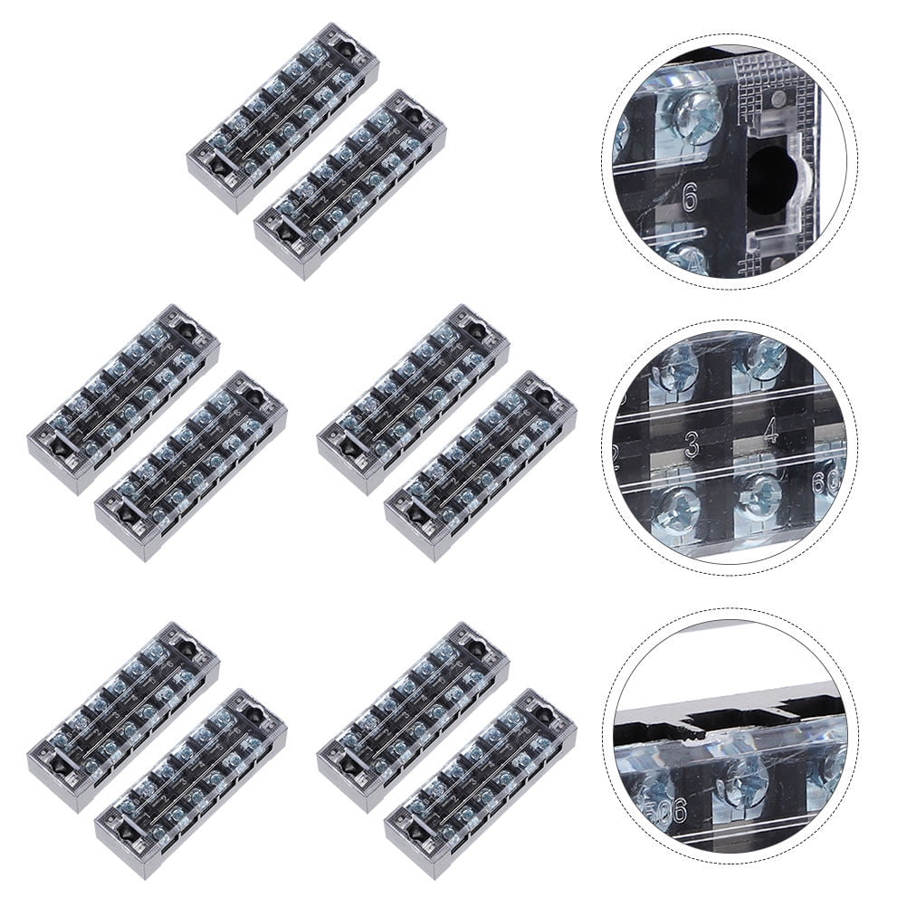 PTOOTP Insulated Terminal Barrier p Durable Screw Terminals for ...