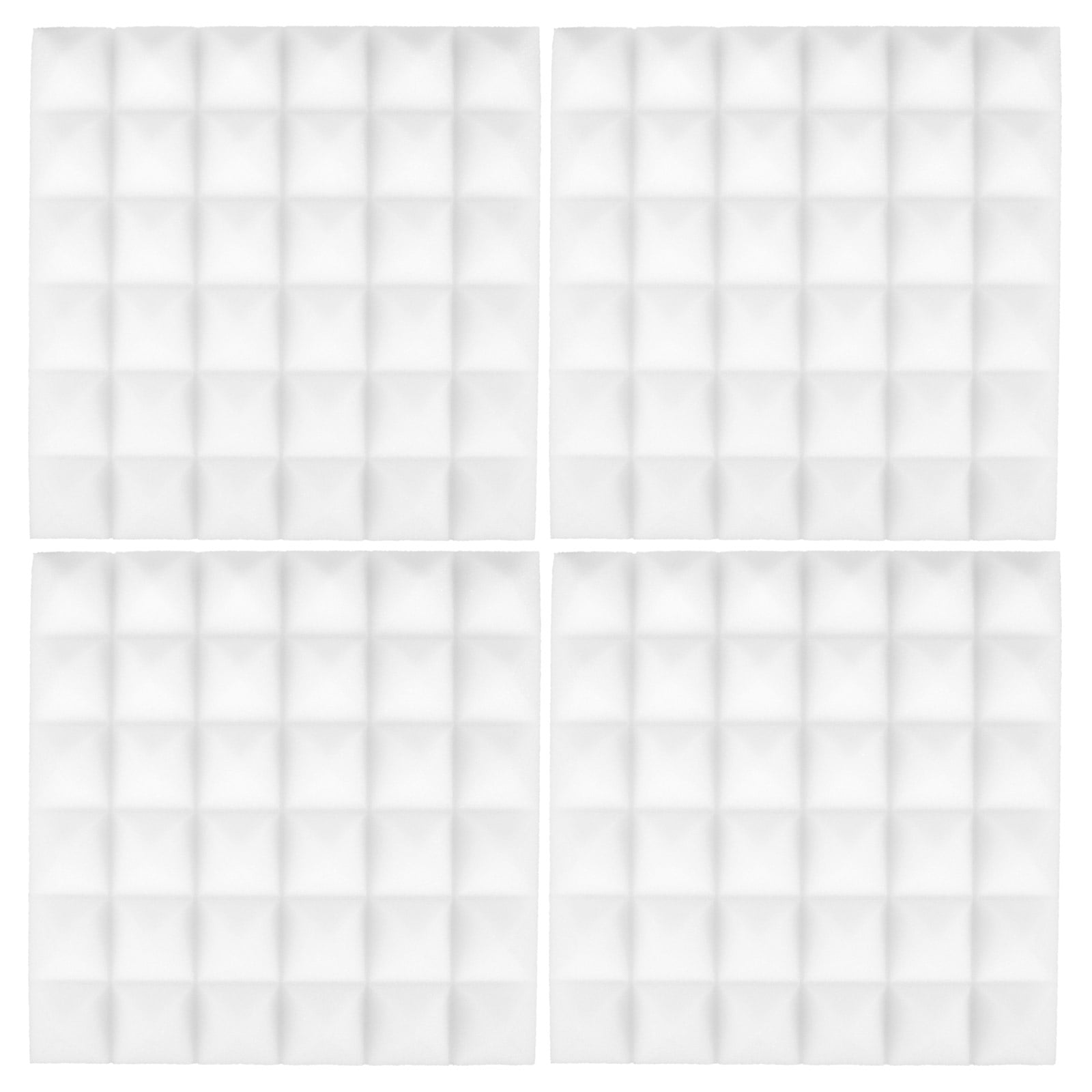 PTOOTP Studio Wall Panels Soundproofing Sound Proof Panel White Sponge ...