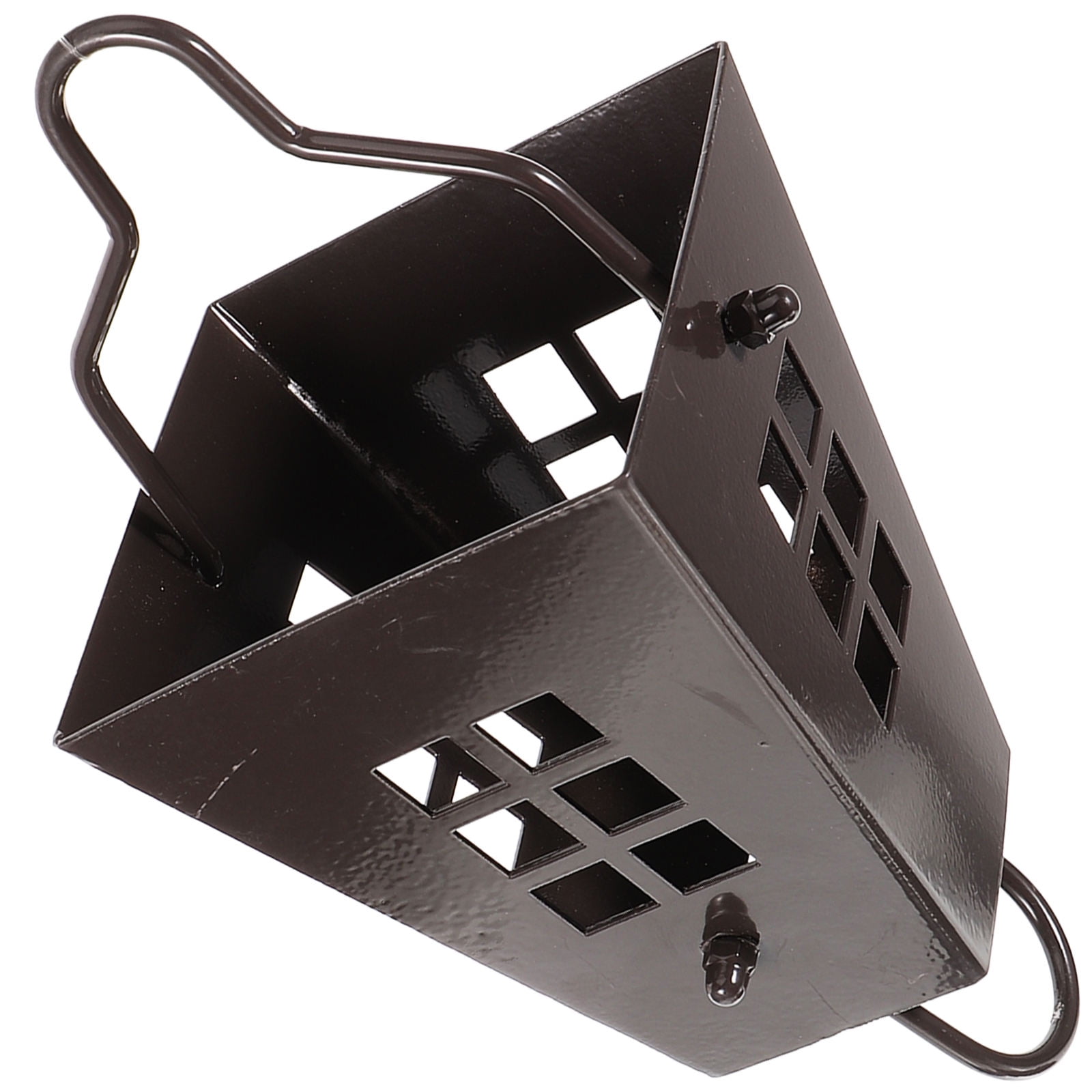PTOOTP Black Metal Rain Chain for Gutter Replacement, Outdoor ...