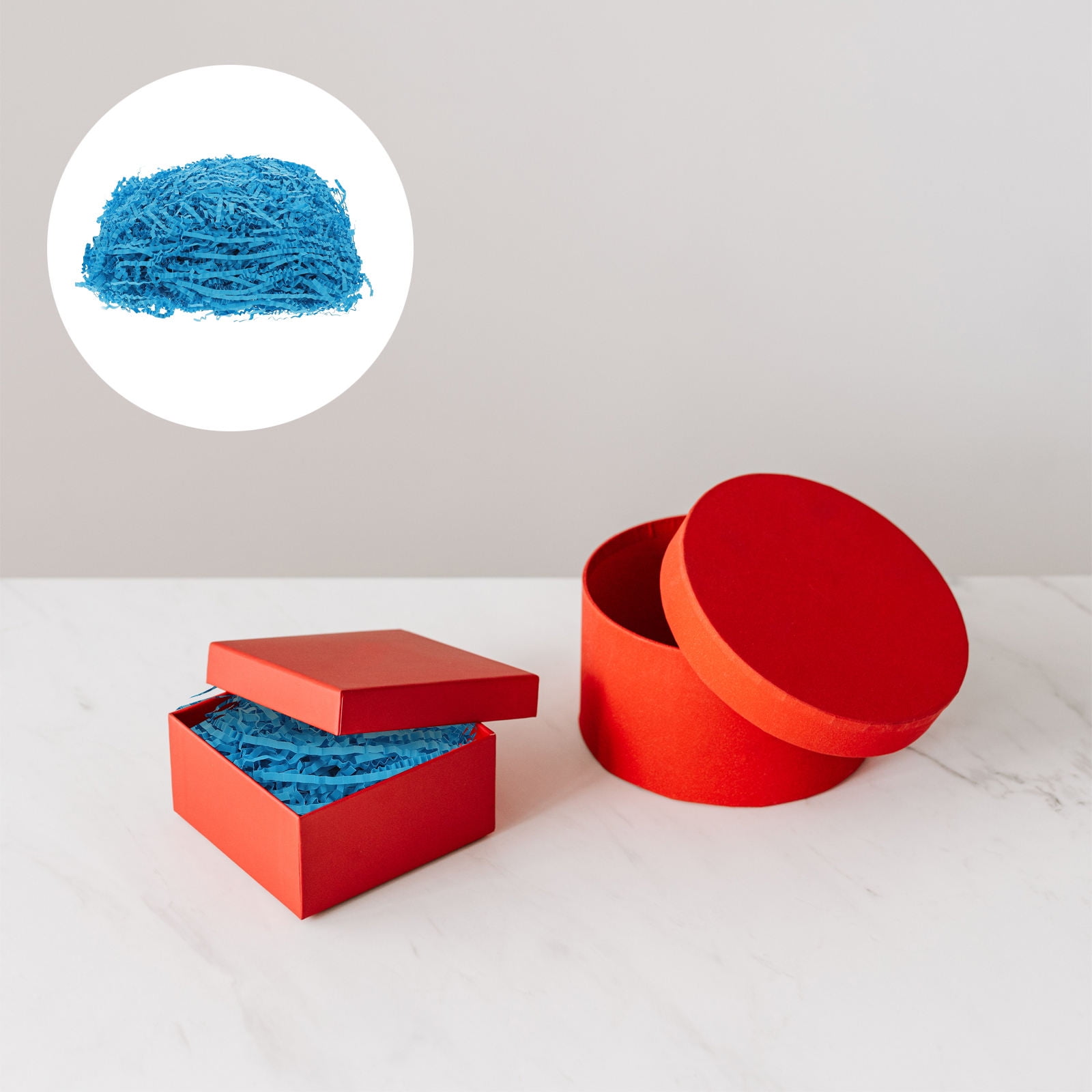 PTOOTP Blue Shredded Paper Filling Material DIY for Gifting 1Pack ...