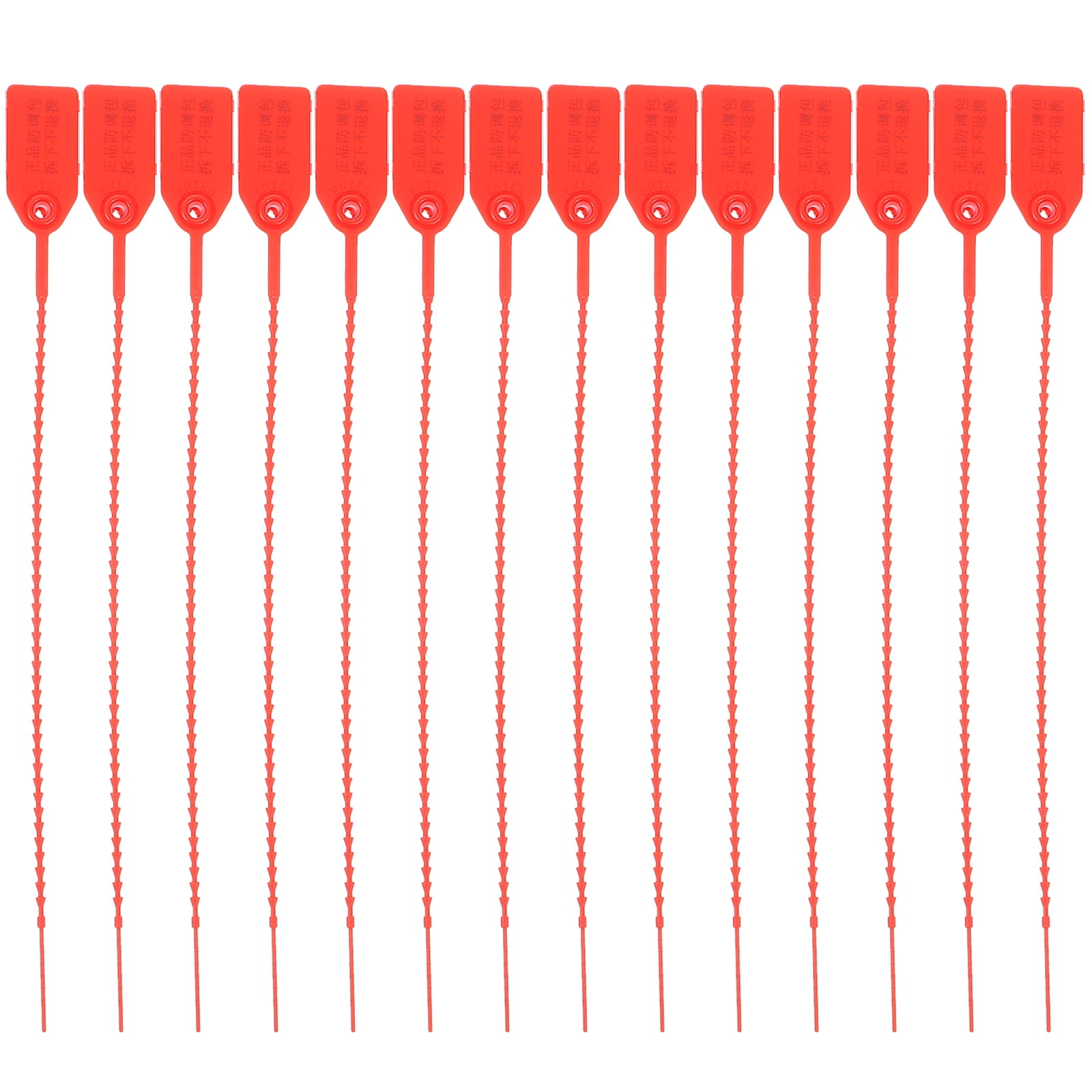 PTOOTP Red 100Set PP Cable Ties for Wires Cables Home Office Garage ...