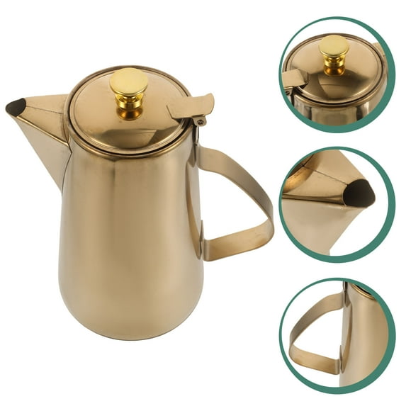 PTOOTP Stainless Steel Water Pitcher With Short Spout Design For ...
