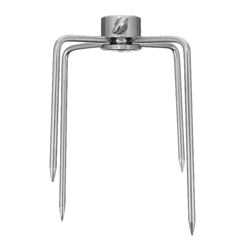 PTOOTP Stainless Steel Rotisserie Fork for Grilling Roasting Chicken ...