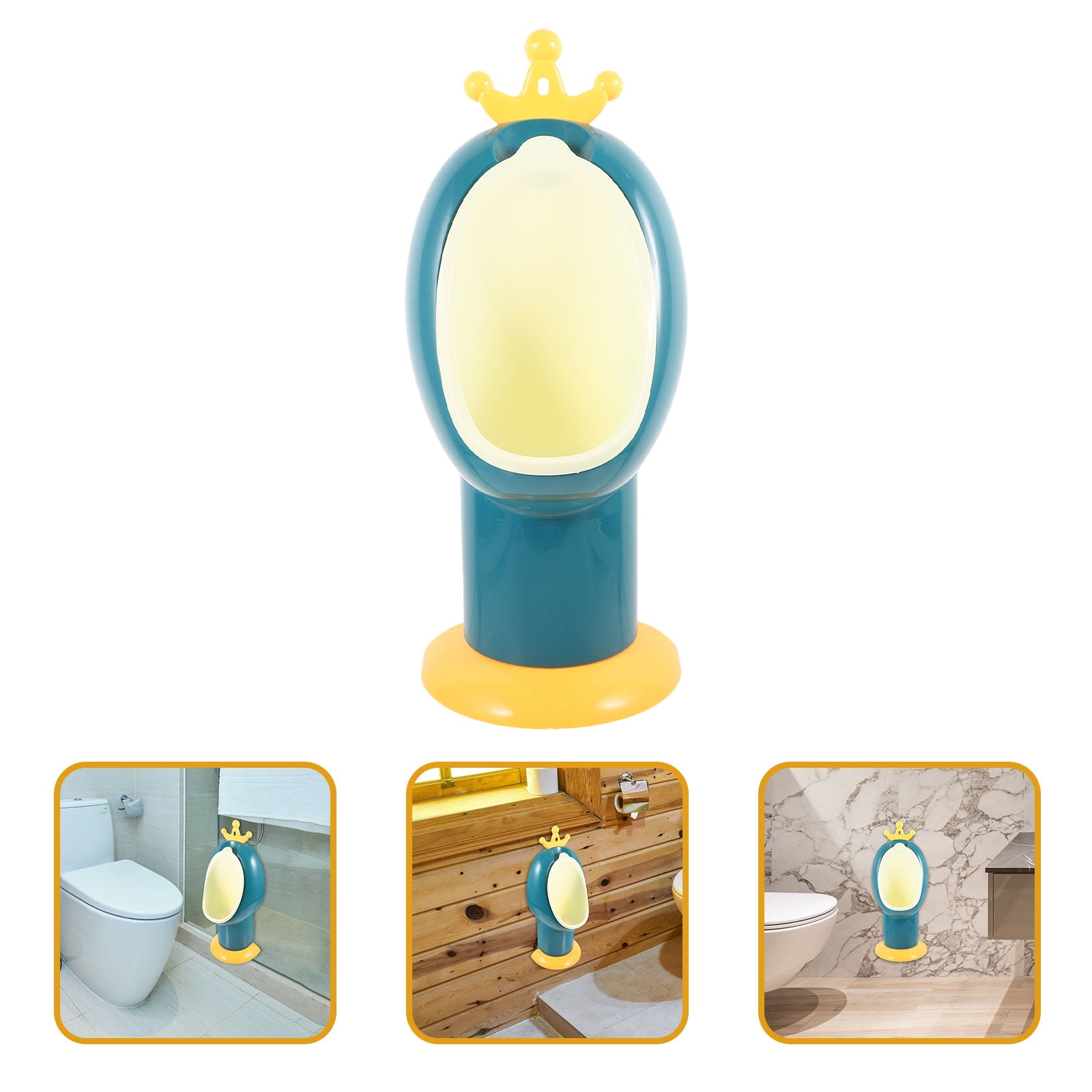 PTOOTP Toddler Hanging Urinal Green PP Material Easy to Clean Portable ...