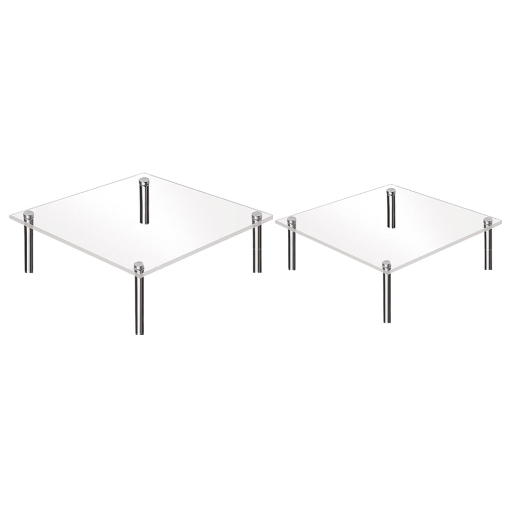 PTOOTP Acrylic Cake Stand, Transparent, Ideal for Parties and ...
