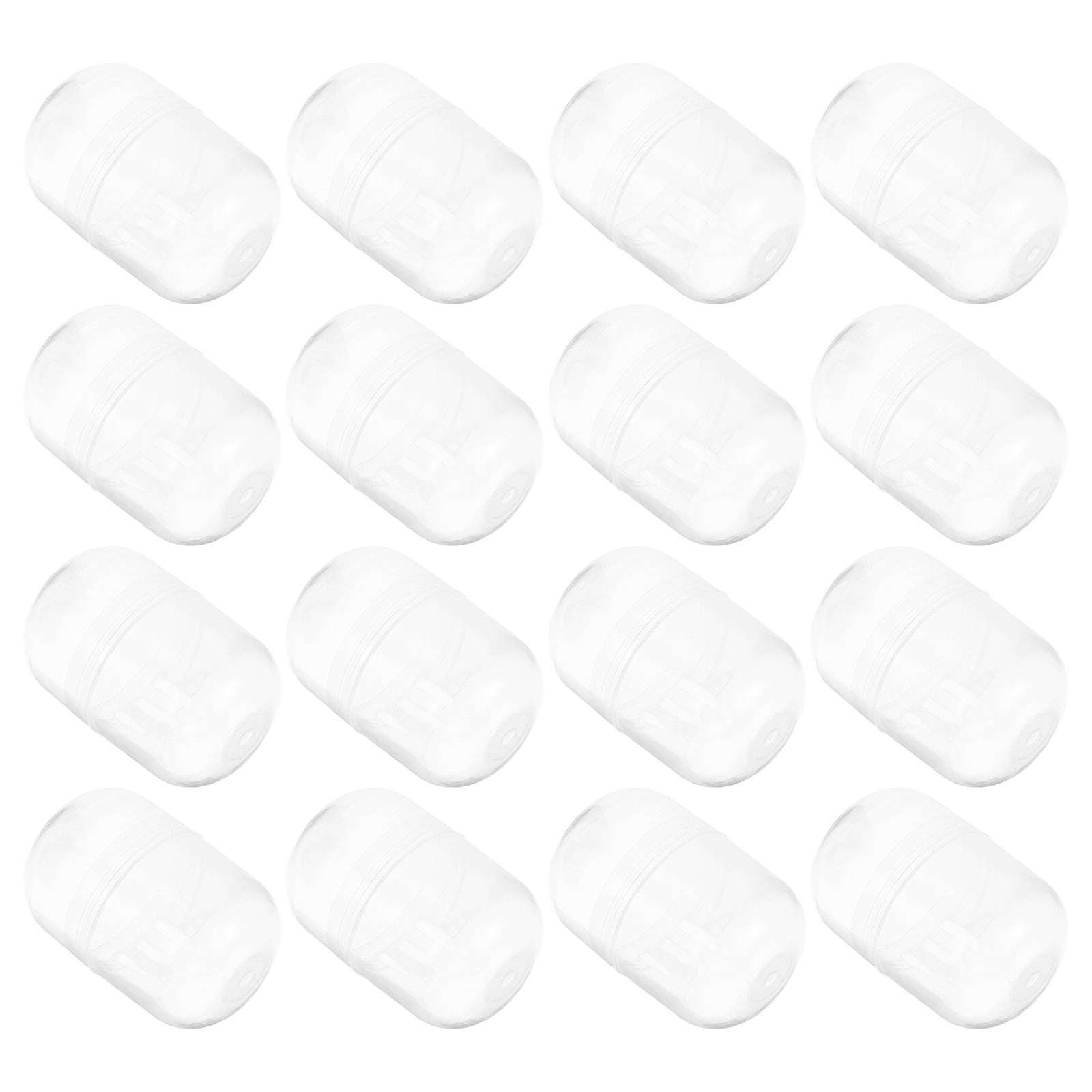 PTOOTP Clear Empty Capsules Vending Machine Capsules Plastic 50Pack ...