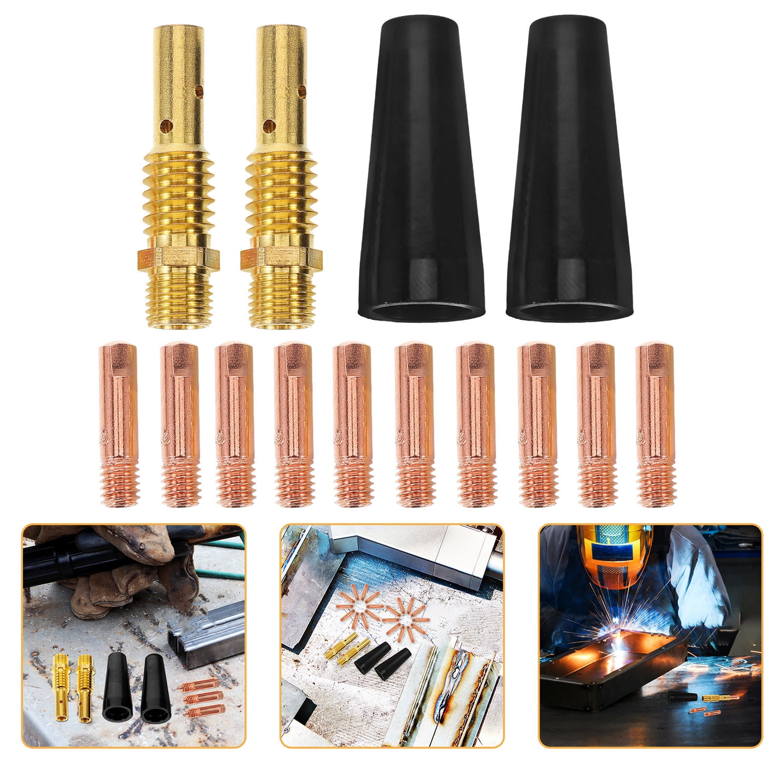 PTOOTP welding tip replacement Welding Nozzle Cover Plastic Conductive ...