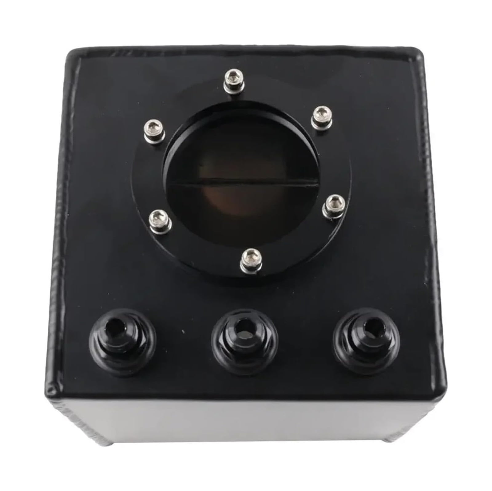 PTRHCK 2L Aluminum High Flow Swirl Fuel Surge Pot Tank AN6 ,Compatible ...