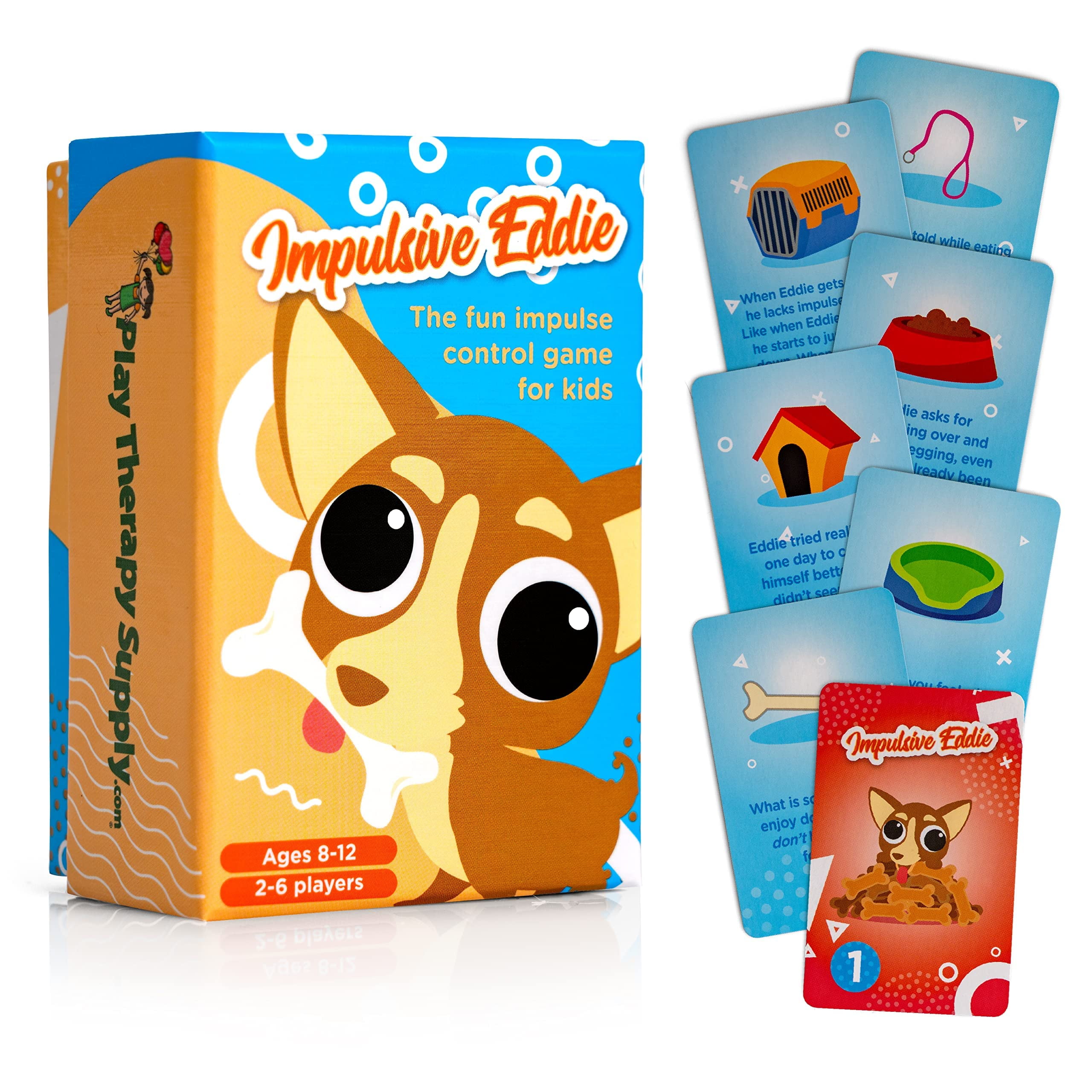 PTS Games Impulsive Eddie: The Fun Impulse Control Game for Kids C65 ...