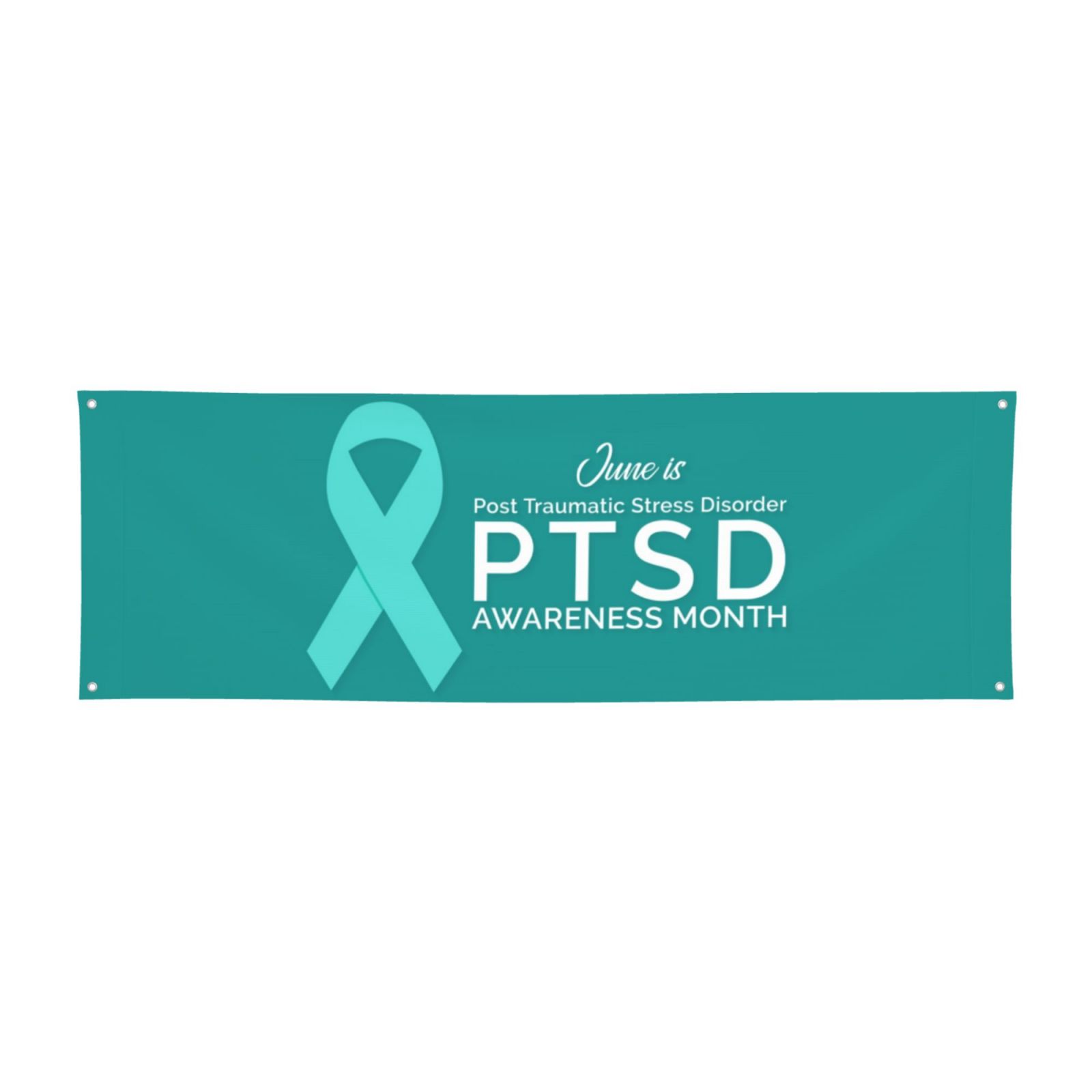PTSD Awareness Month Banner Backdrop Porch Sign 24 x 71 Inches Holiday ...