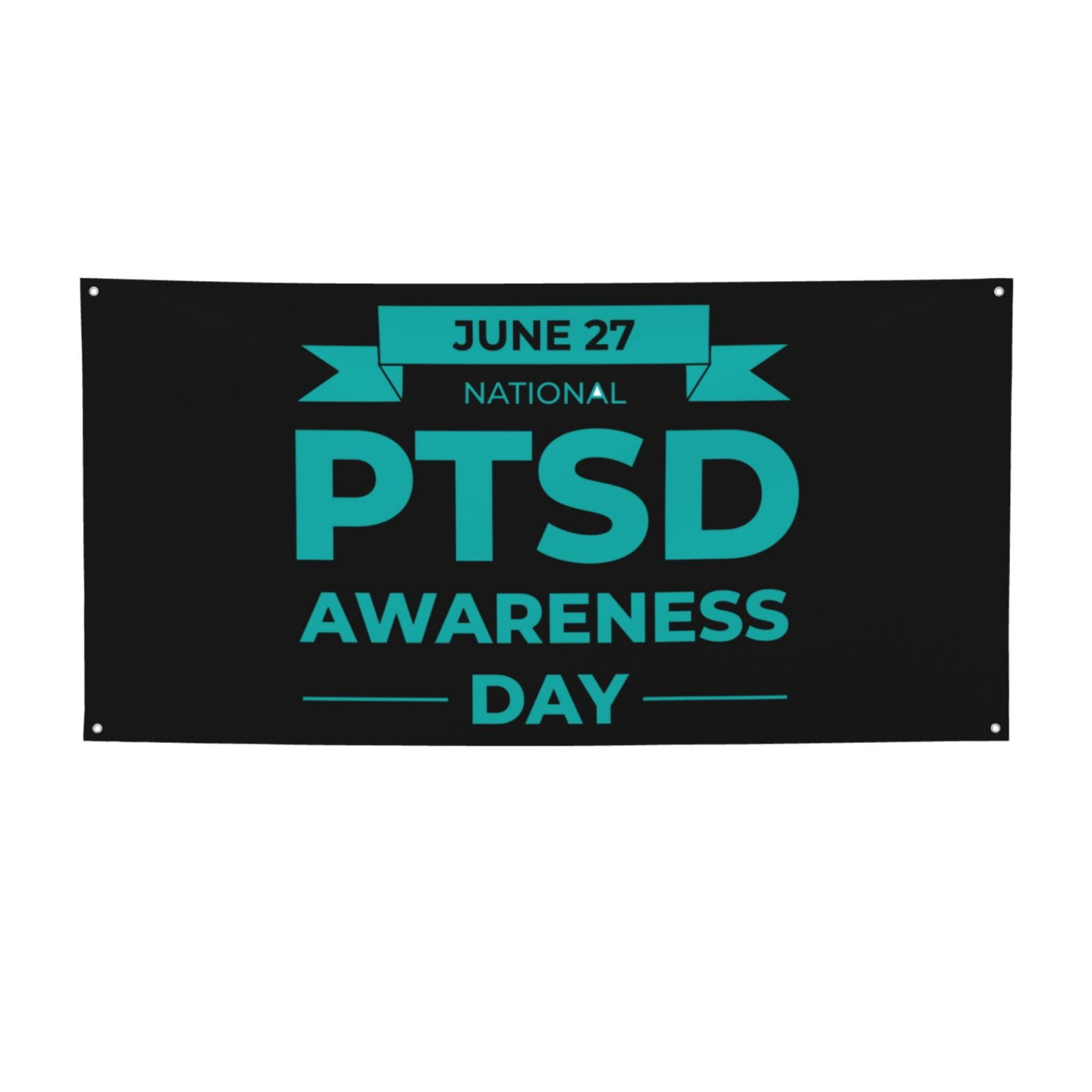 PTSD Awareness Month Banner Backdrop Porch Sign Medium Holiday Banners ...