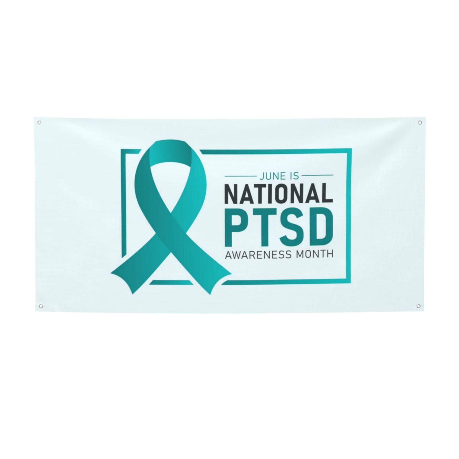 PTSD Awareness Month Banner Backdrop Porch Sign Small Holiday Banners ...