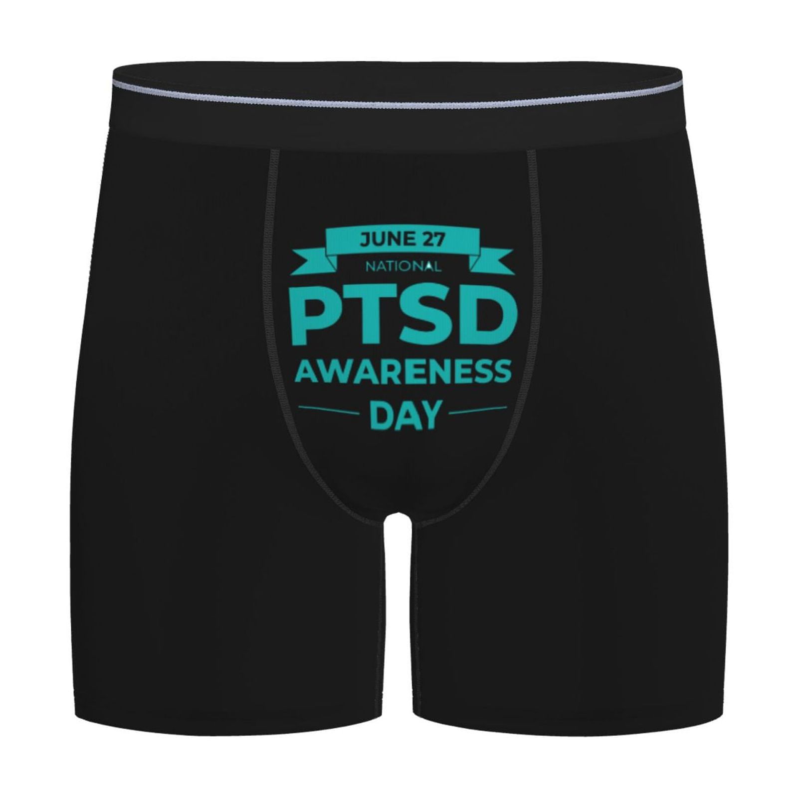 PTSD Awareness Month Mens Underwear Boxer Briefs Stretch Long Leg ...