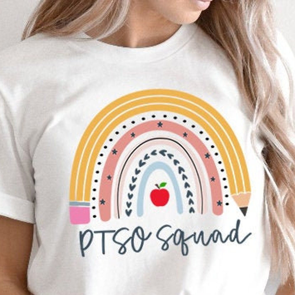 PTSO Shirt, PTSO Squad Shirt, Parent Teacher Student Organization Shirt ...