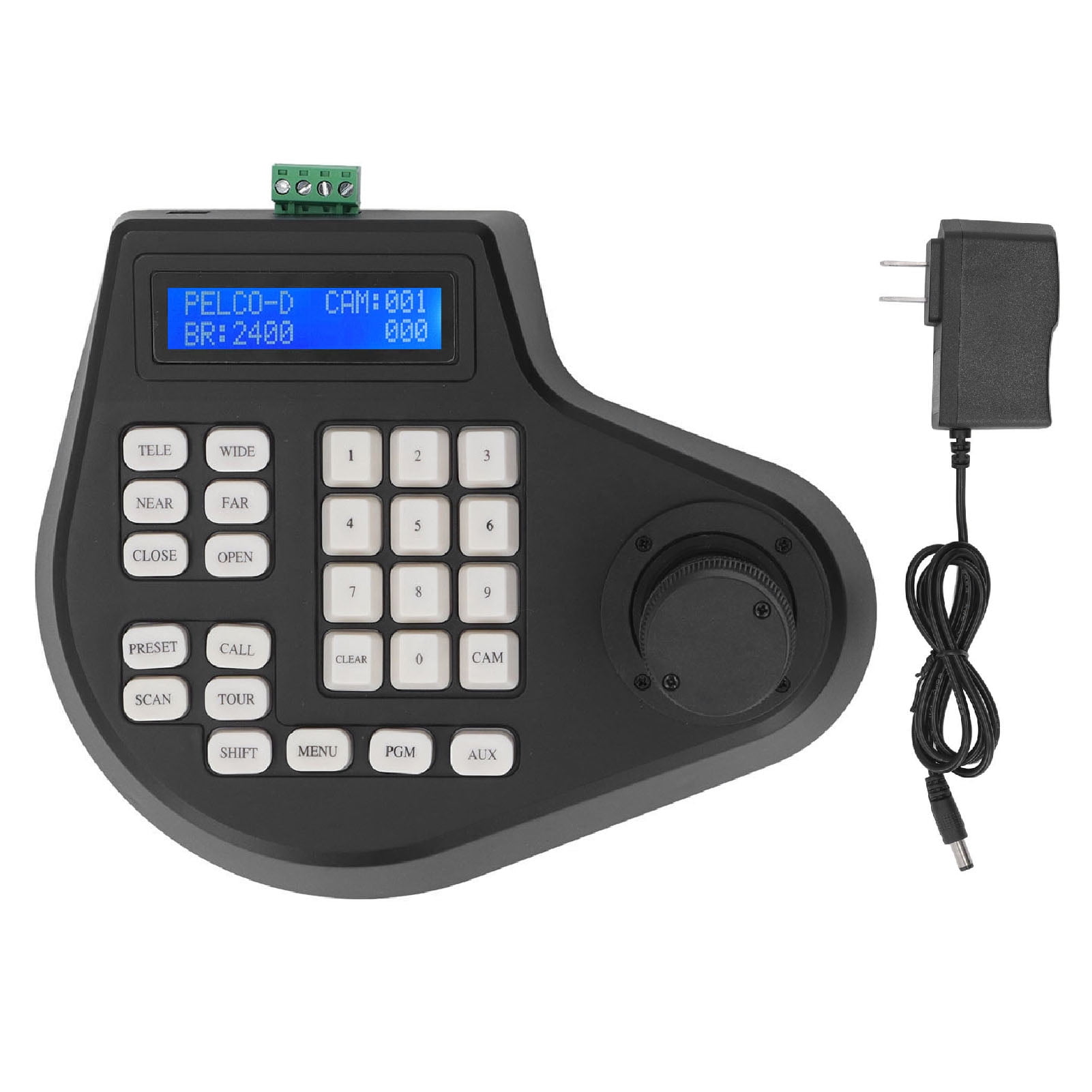 Ptz Controller Camera Keyboard 2d Coaxial Dome Camera Controller Rs485 Us Plug 100240v