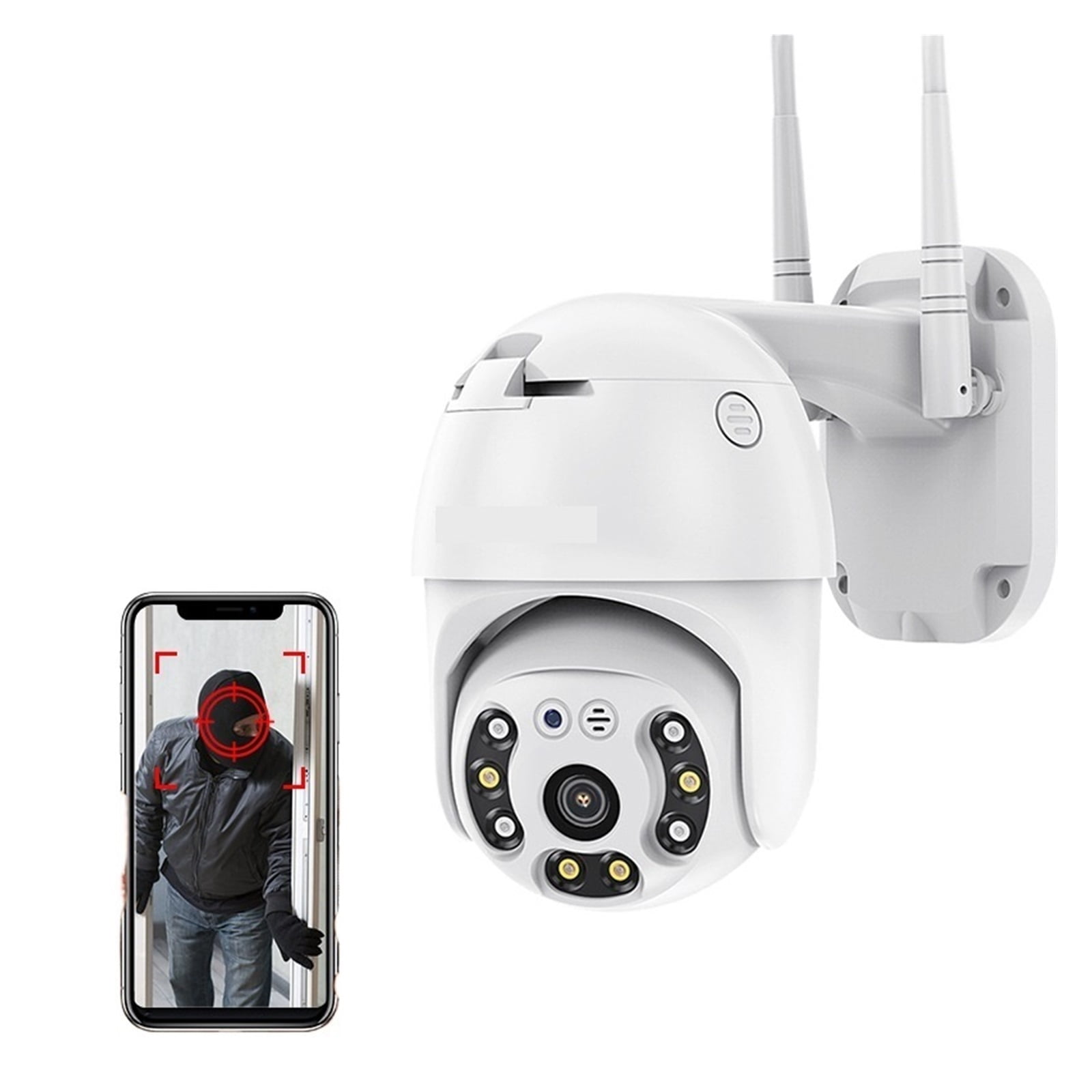 PTZ IP Security Camera Outdoor Wifi 1080P And 3MP Wireless Security Cam ...