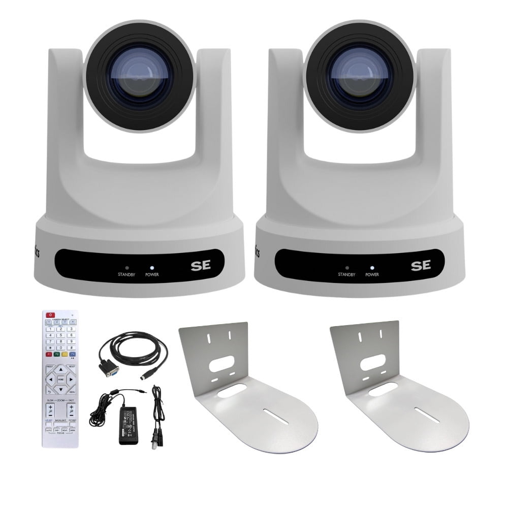 PTZOptics Move SE 20x 1080p Full HD Advanced PTZ Auto-Tracking Pan Tilt ...