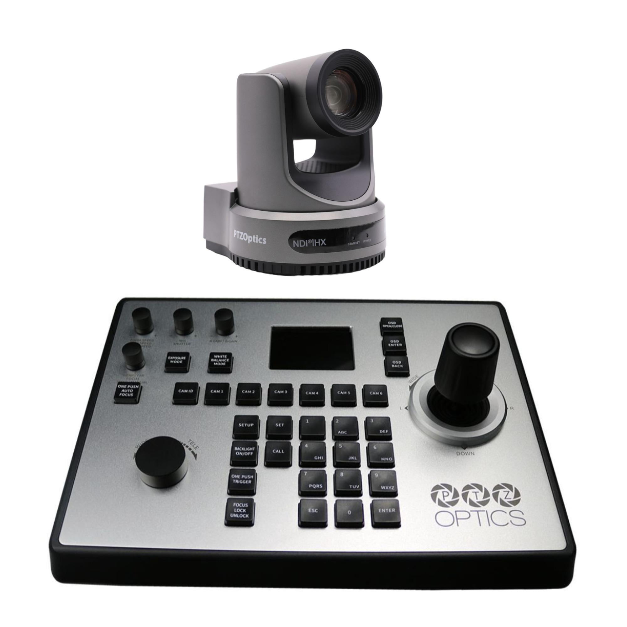 PTZOptics Move SE 30x 1080p Full HD Advanced PTZ Auto-Tracking Pan Tilt ...