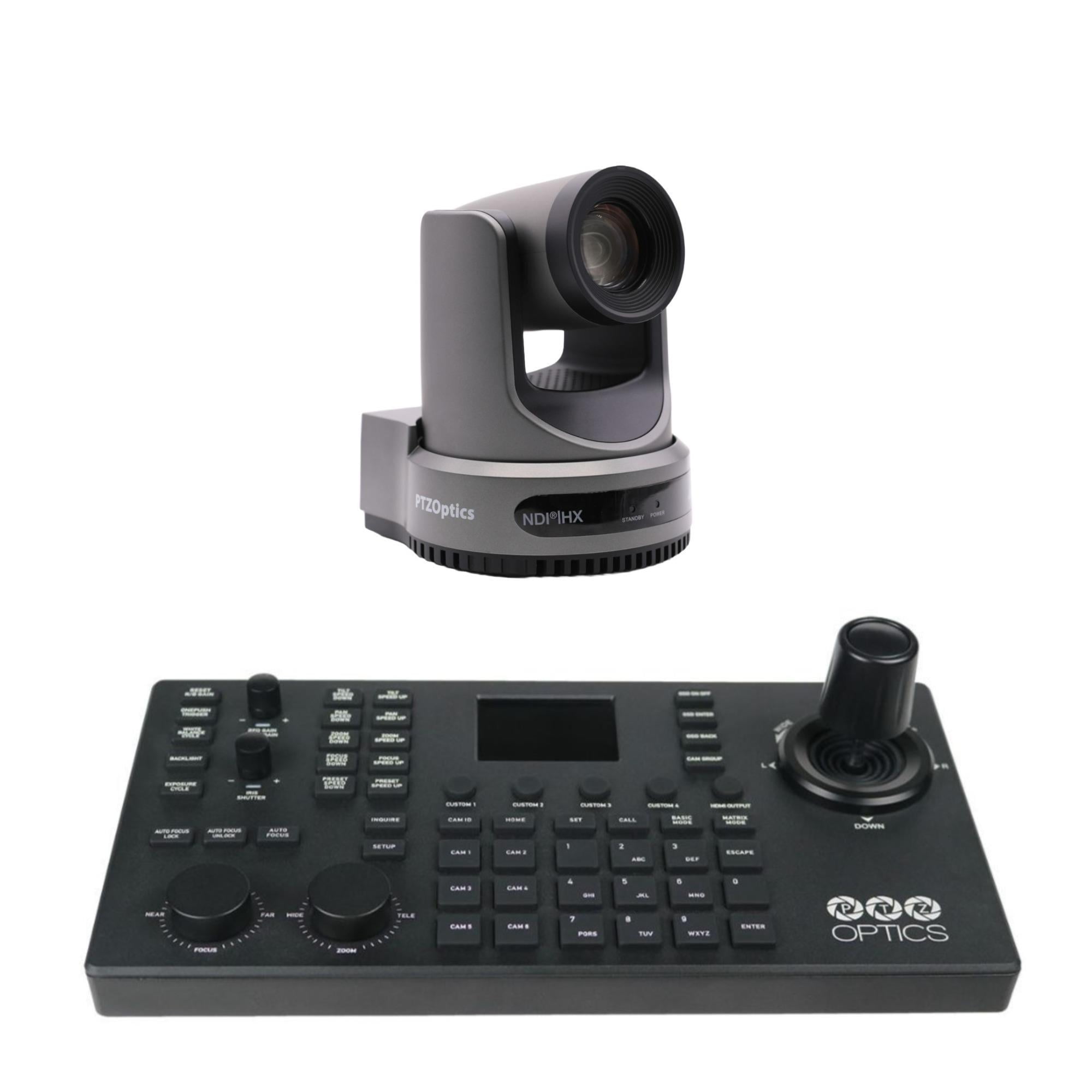 PTZOptics Move SE 30x 1080p Full HD Advanced PTZ Auto-Tracking Pan Tilt ...