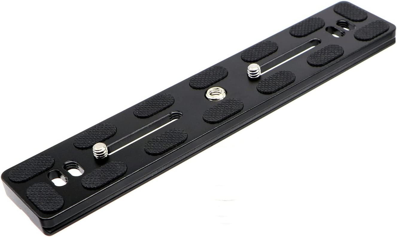 PU-200 200mm Universal Lengthened Quick Release Plate Slide Rail with D ...