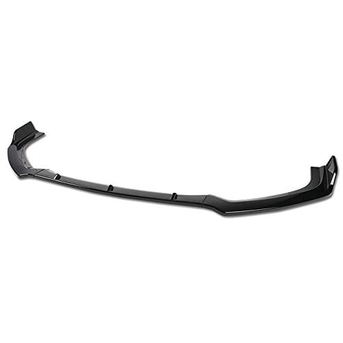PU/678/PBK Painted Black Front Bumper Body Kit Lip 3PCS Compaitble with ...