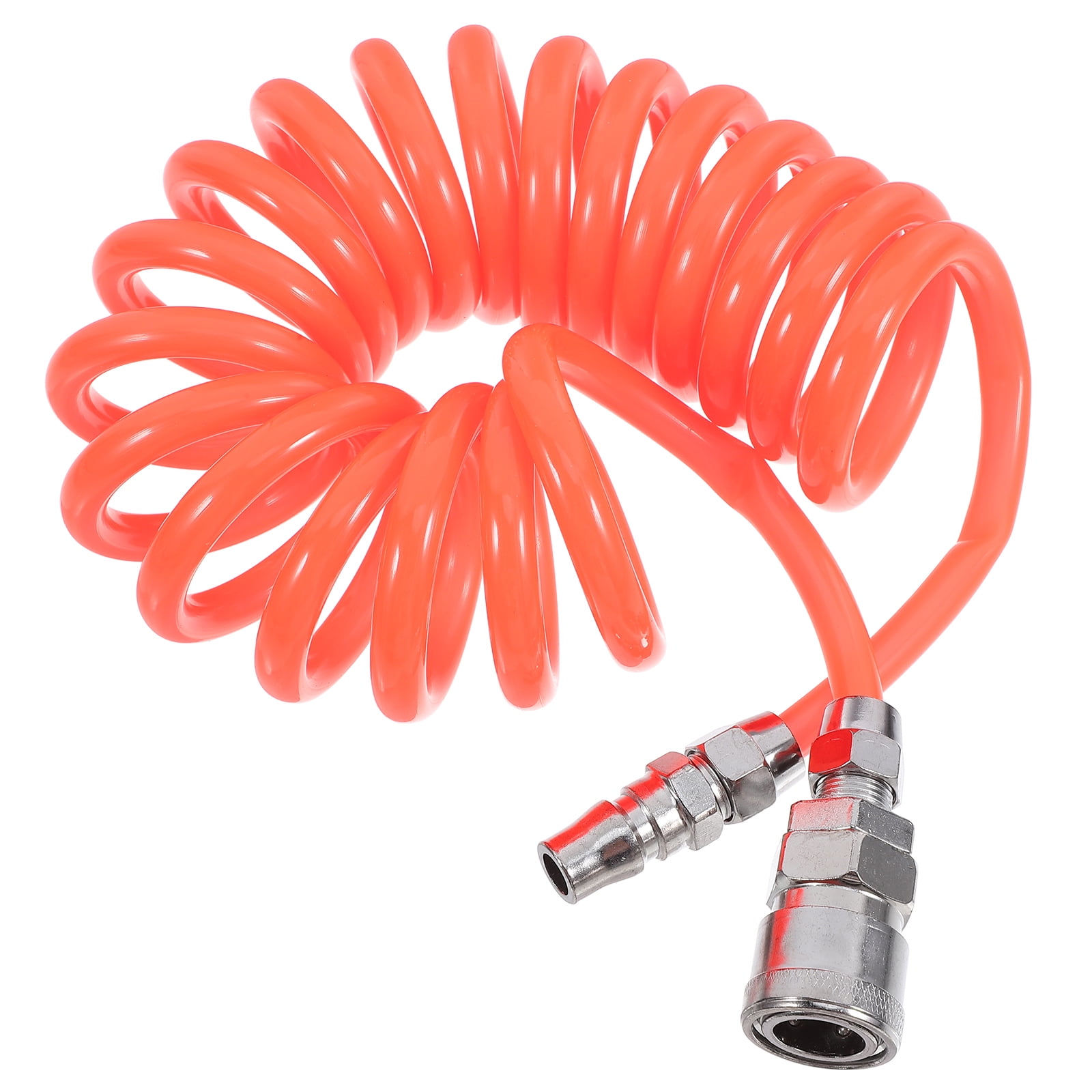 PU Air Compressor Hose Kit - 3m Coiled Spring Tube, High-Elasticity ...