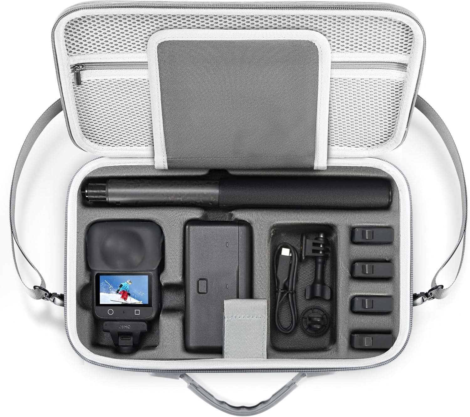 Carrying Case for DJI Osmo 360 Adventure Combo Accessories, Portable ...