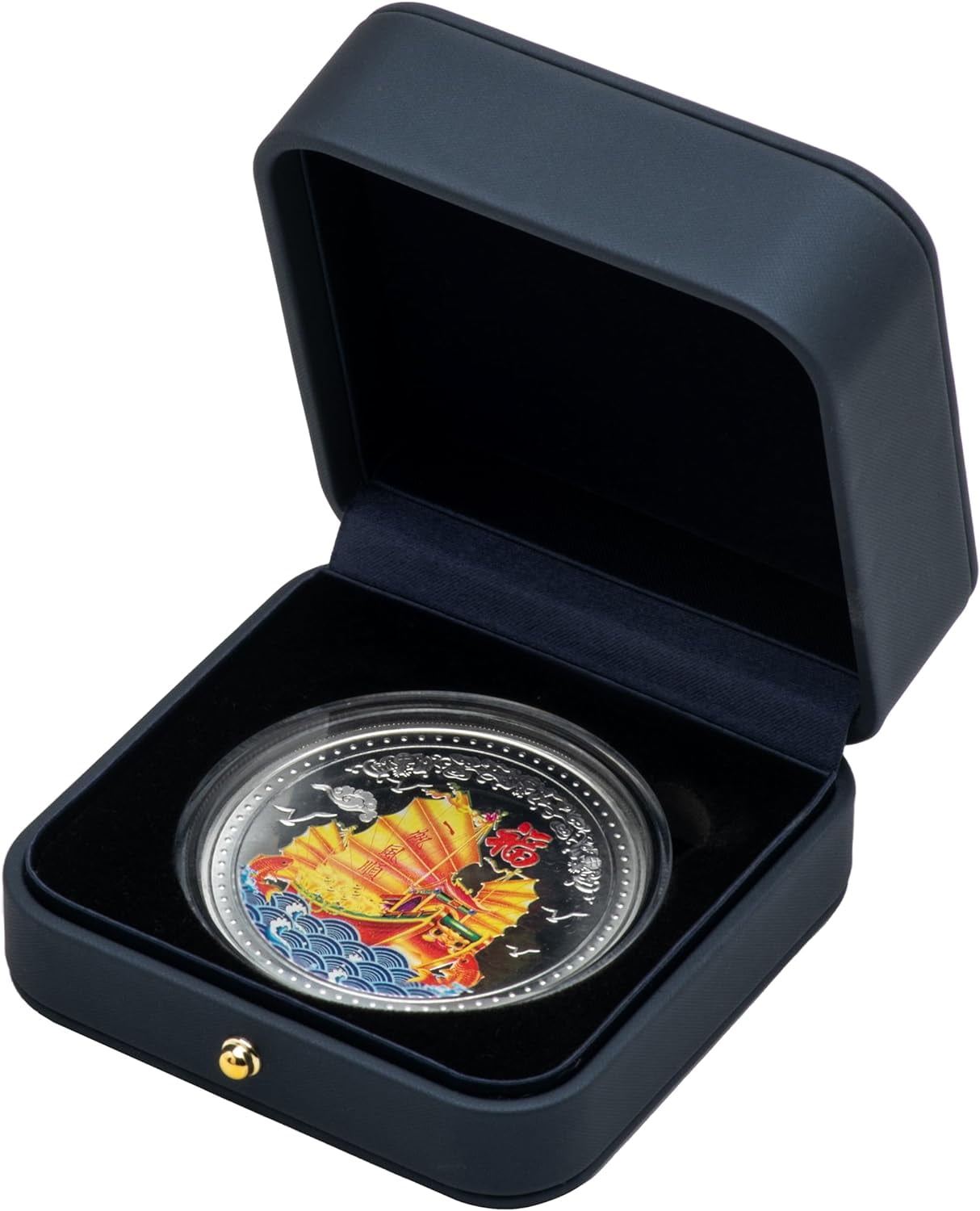 PU Coin Presentation Display Box Holder with Coin Capsule - Walmart.com