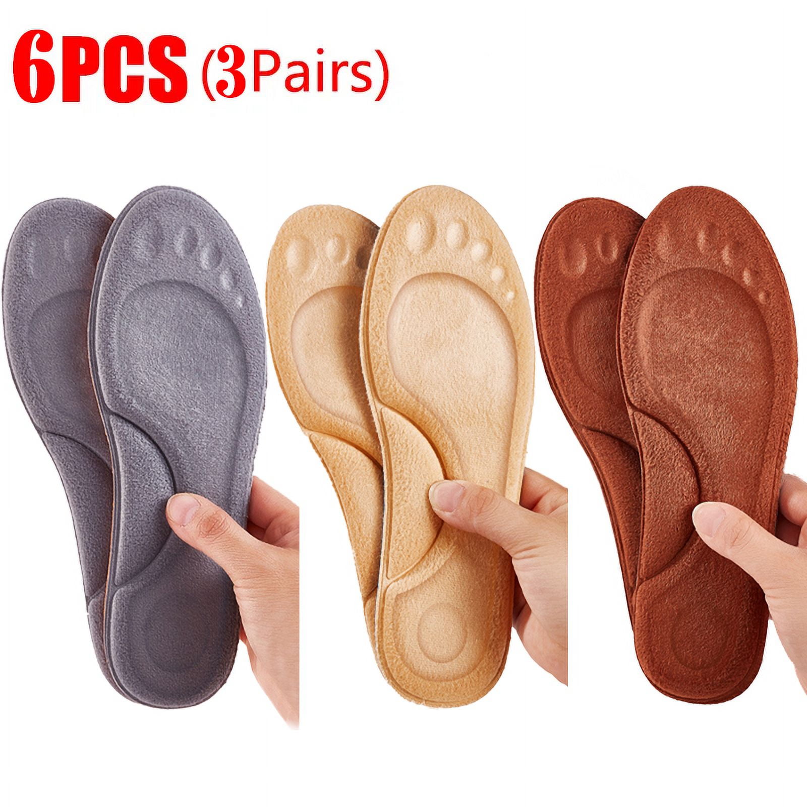 PU Feet Sole Soft Orthopedic Sport Insoles for Breathable Shock ...