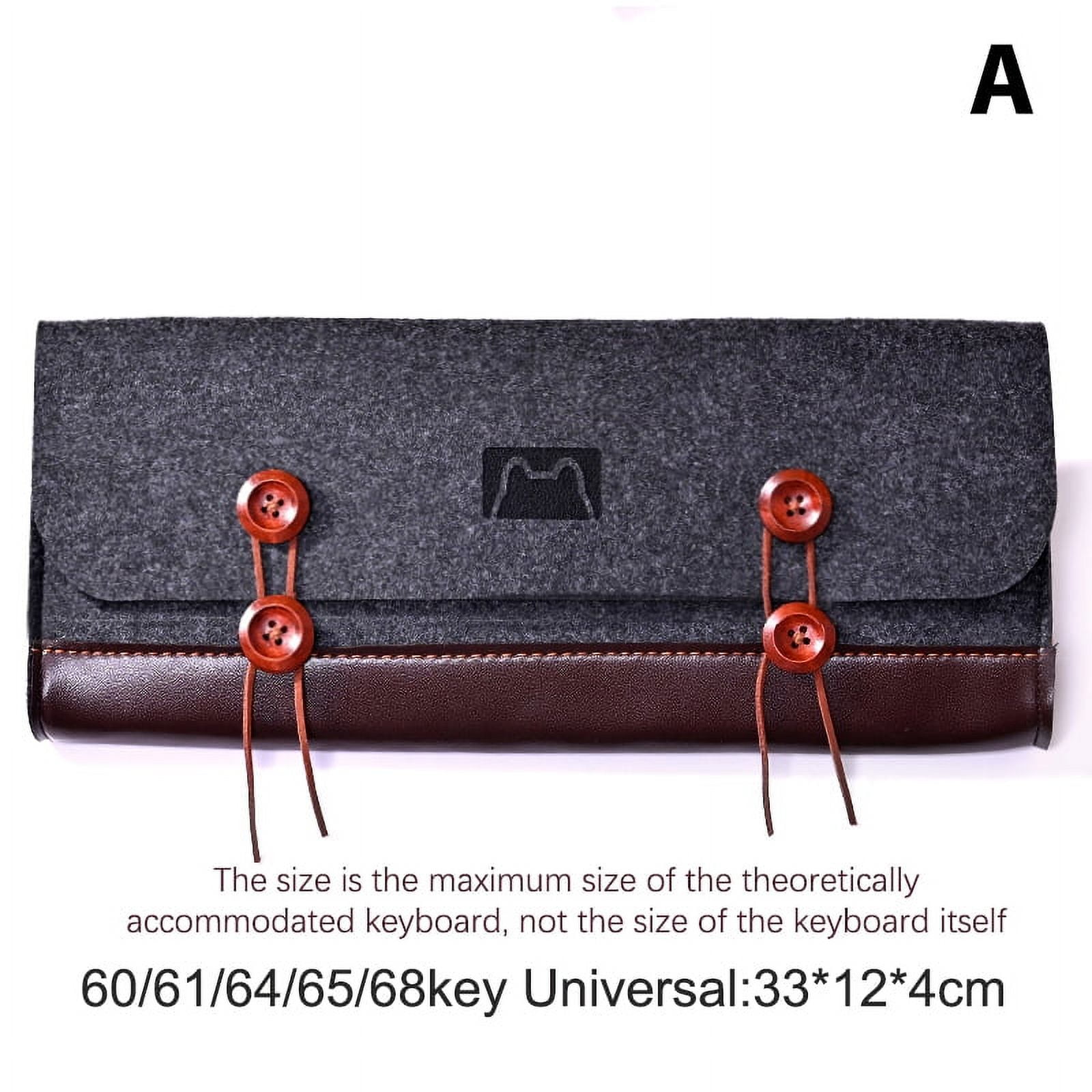 PU Felt keyboard carrying case bag - Walmart.com