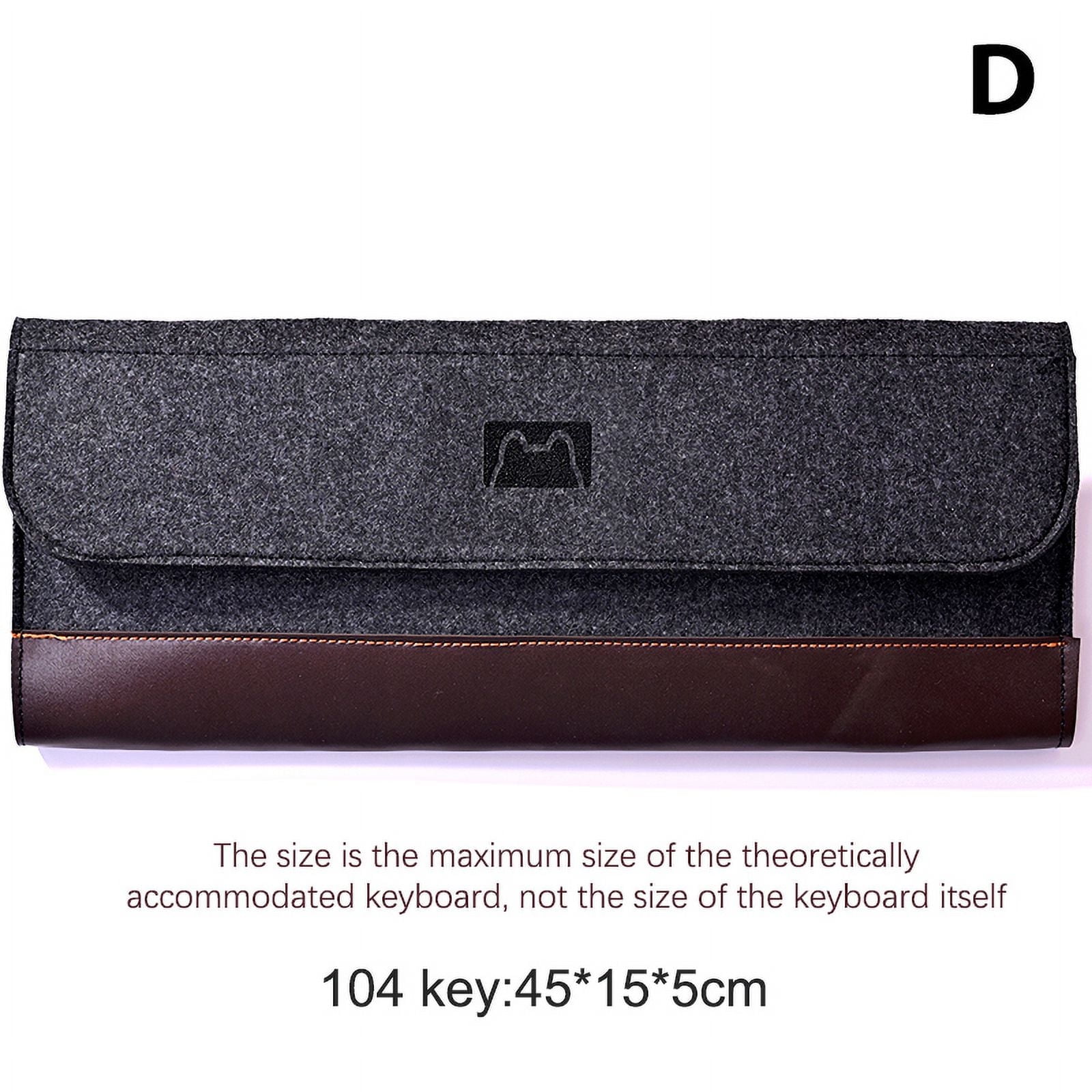 PU Felt keyboard carrying case bag - Walmart.com