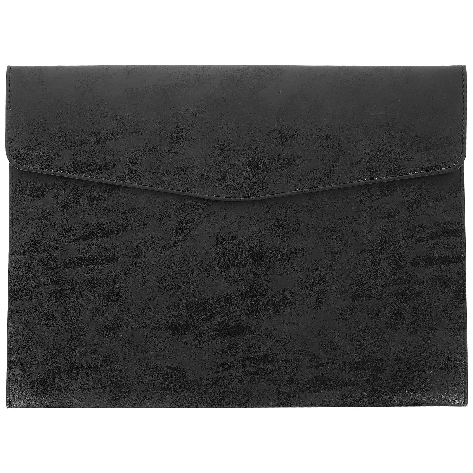 PU File Folder Envelope Folder Case with Snap Closure for Receipt ...