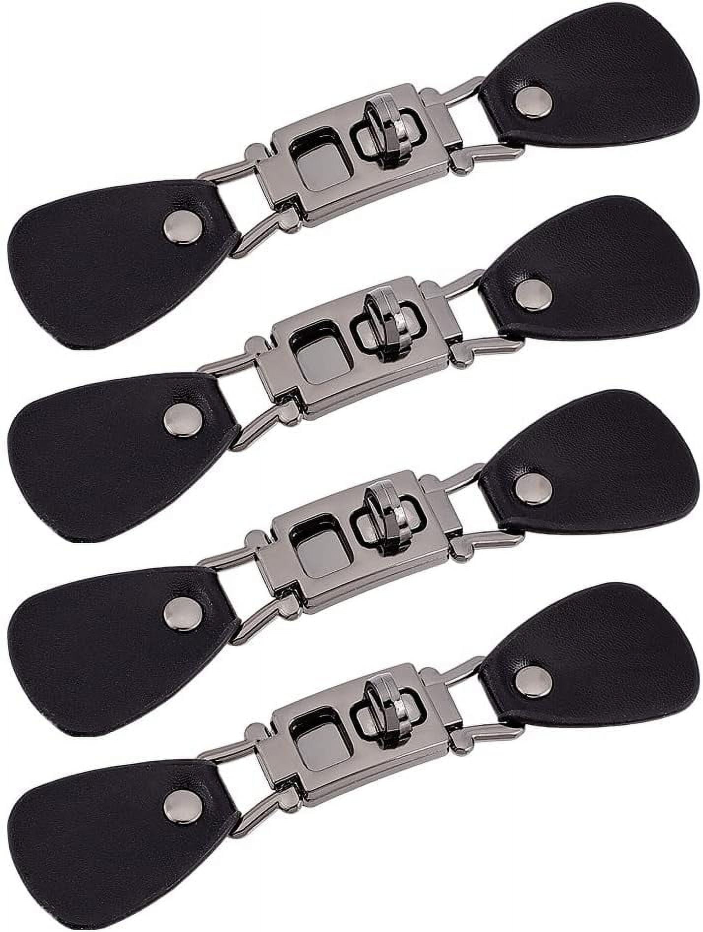 PU Imitation Leather Sew on Toggle Buckles Tab Closures Cloak Twist ...