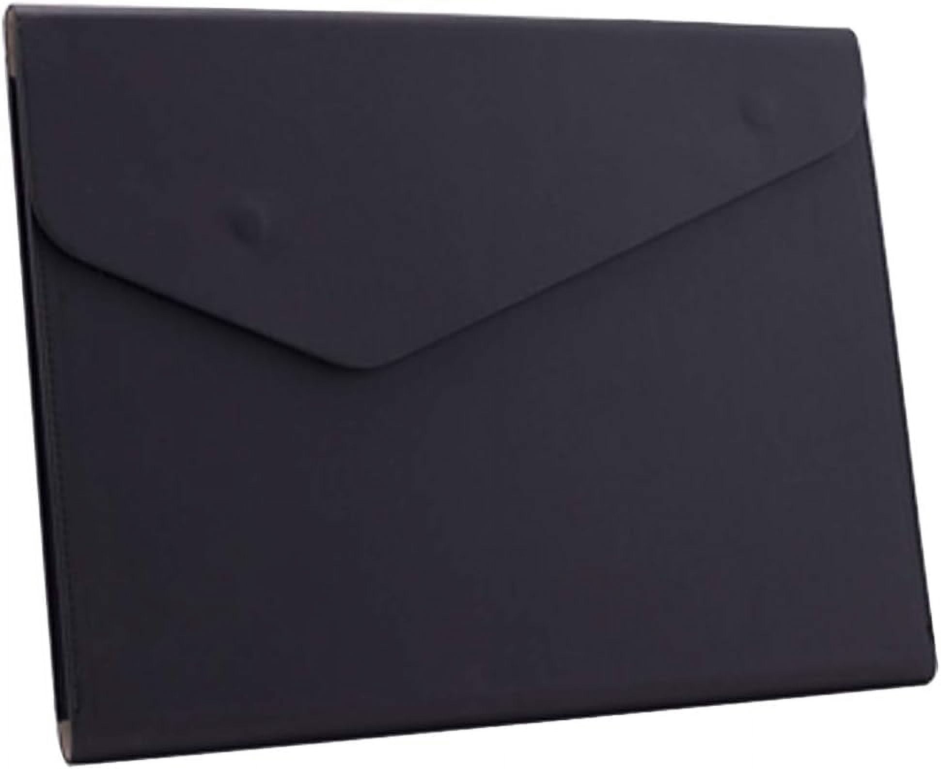 PU Leather A4 File Folder Document Holder Portfolio Envelope Folder ...
