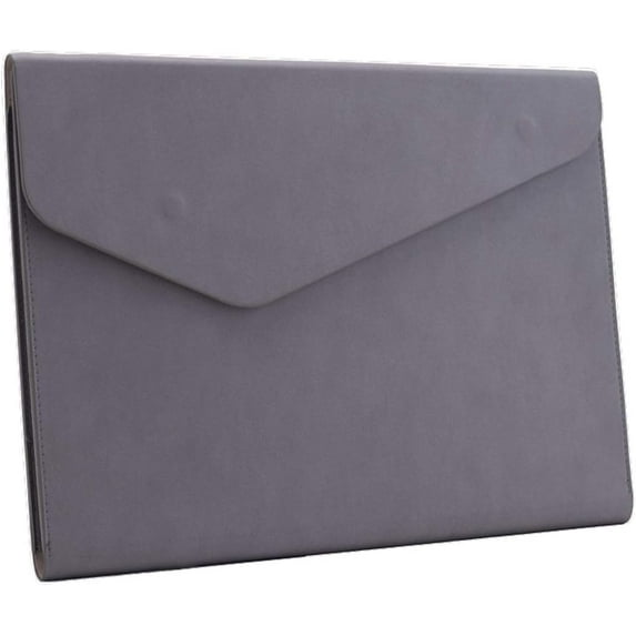 PU Leather A4 File Folder Document Holder Portfolio Envelope Folder ...