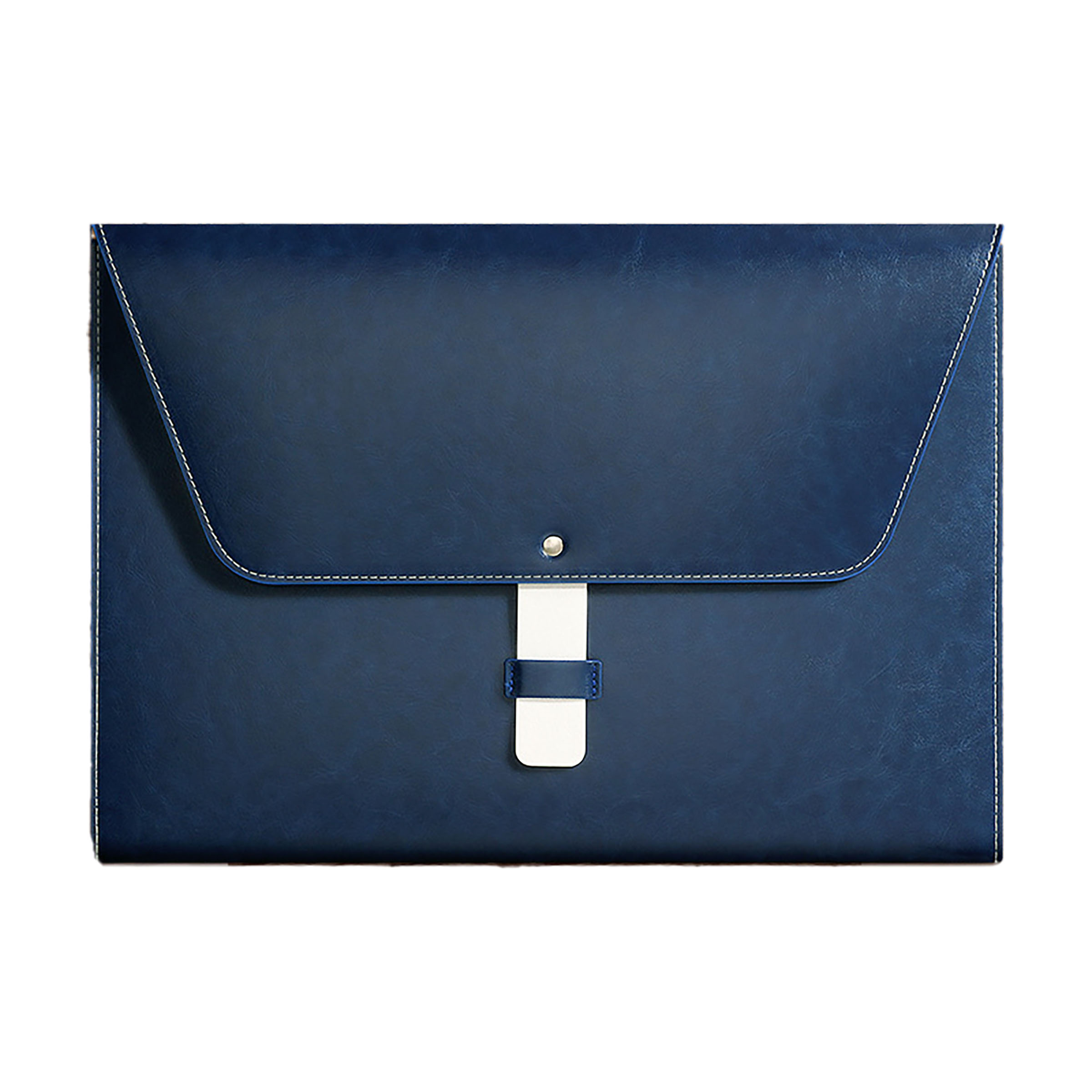 PU Leather A4 File Folder，Document Holder Waterproof Envelope Folder ...