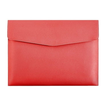 Kabnic PU Leather A4 File Folder Document Holder Waterproof Portfolio ...