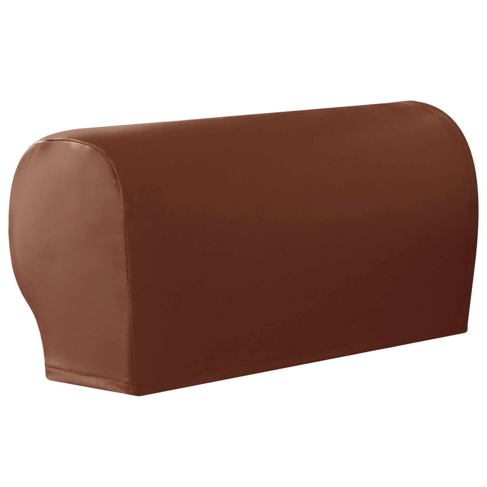 PU Leather Armrest Covers, Stretch Couch Arm Cover Water Resistant Sofa ...