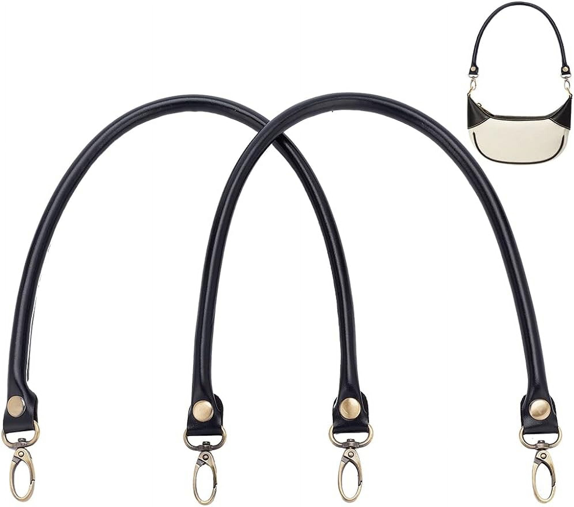 PU Leather Bag Handles 23 Inch Short Handbag Handle Straps Replacement ...
