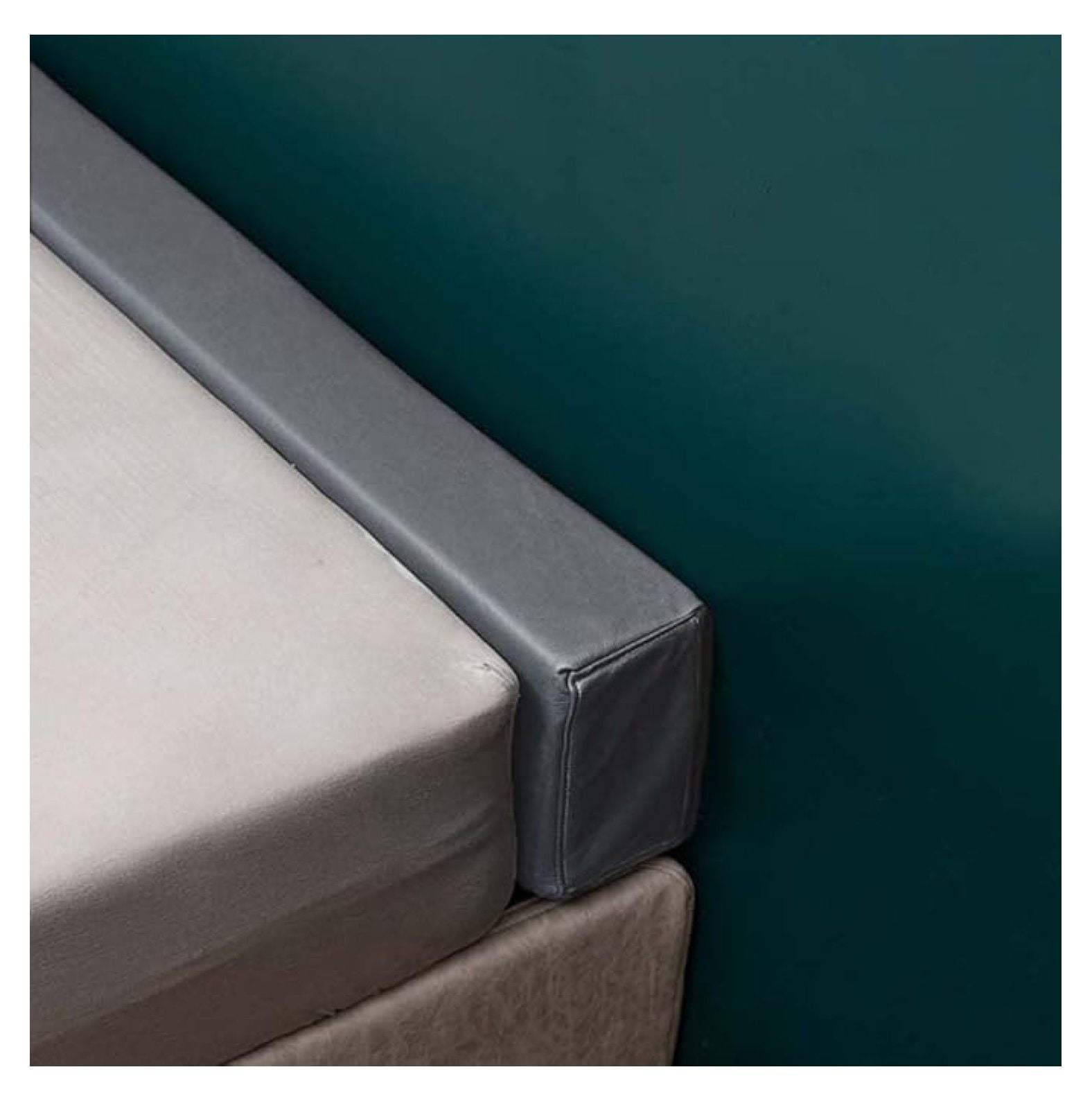 PU Leather Bed Headboard Filler Pad, Mattress Extender, Bedside Padded ...